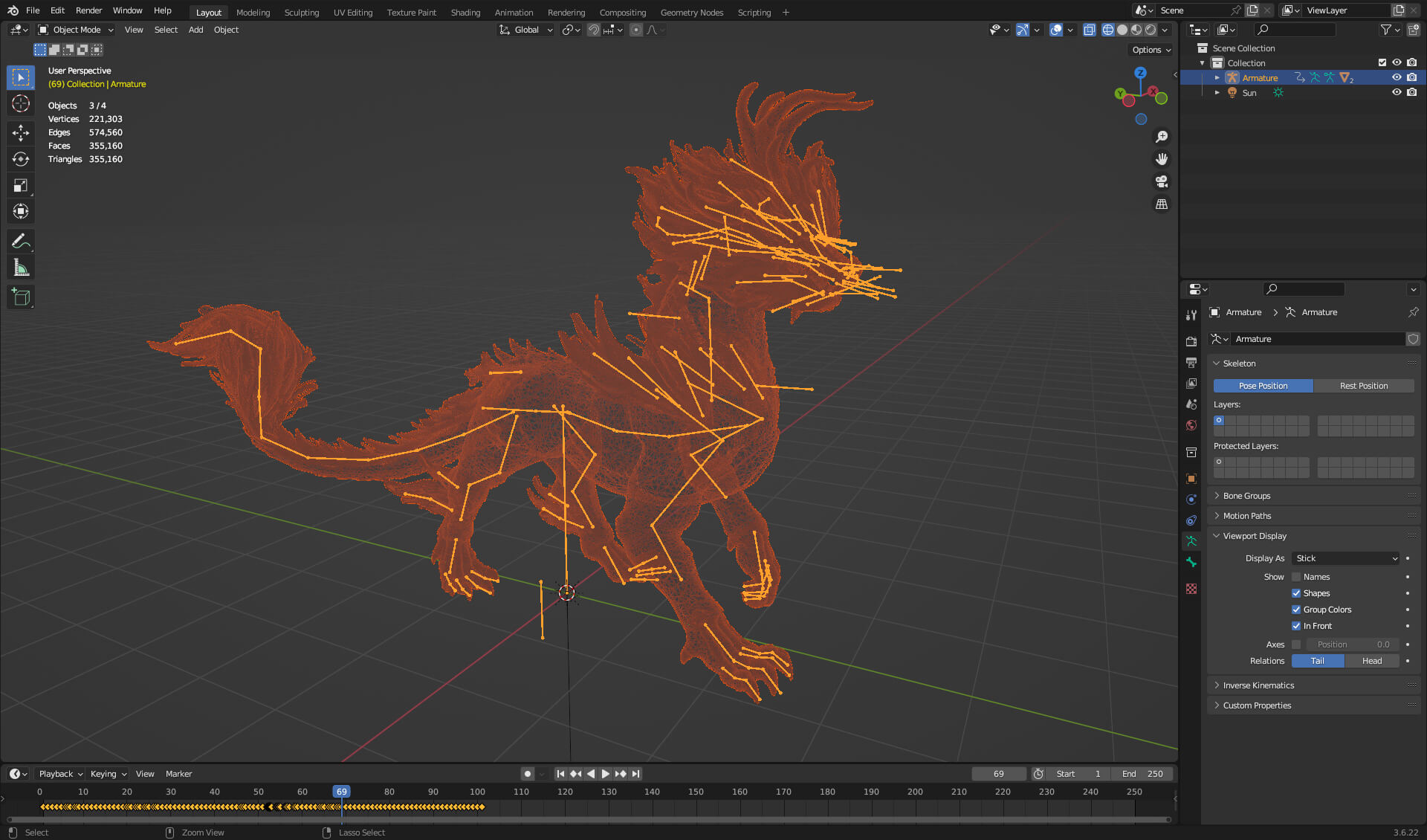 Qilin-C2-Animated 3D Animation by Animated3d