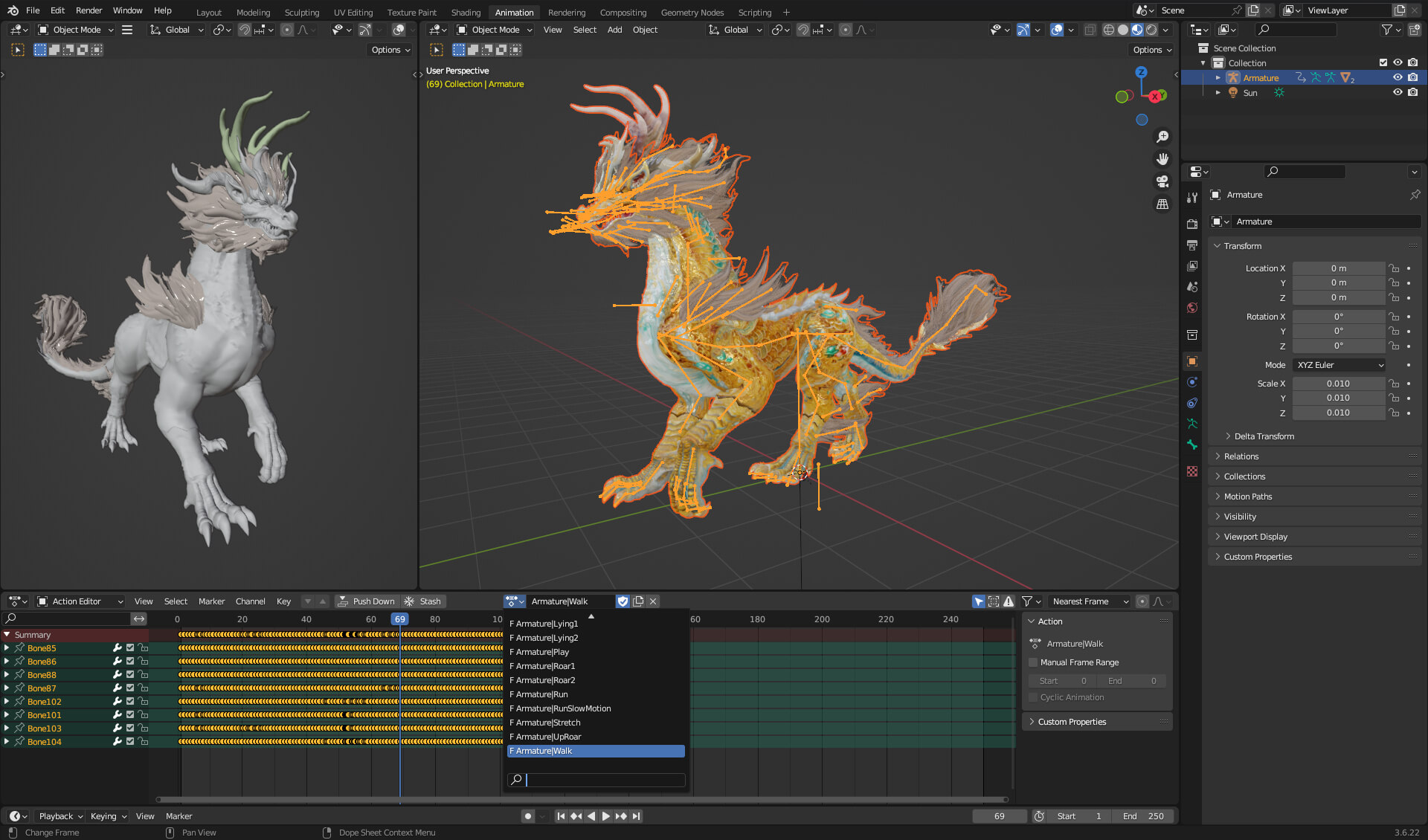 Qilin-C2-Animated 3D Animation by Animated3d