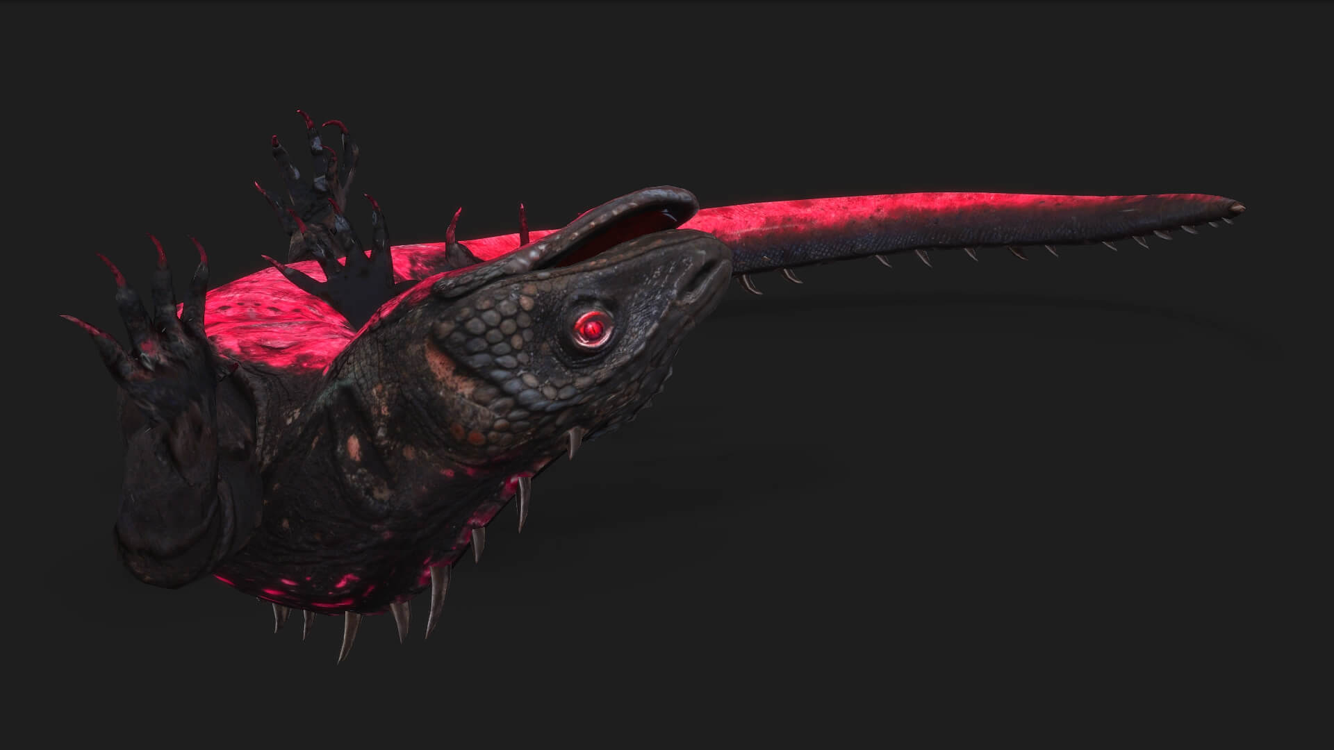 Reptiles-A2-Animated 3D Model by Animated3d