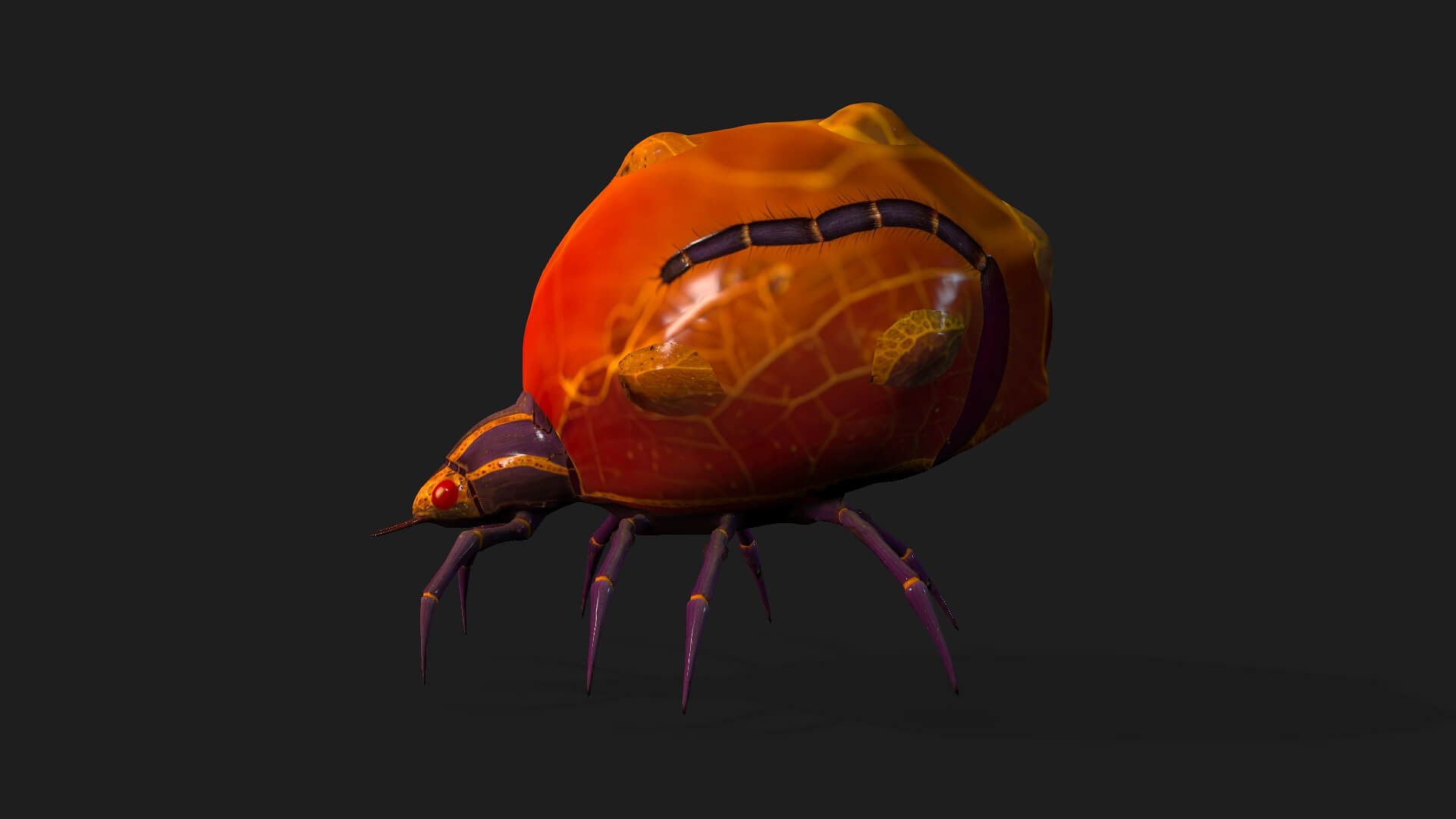 Spider-A1-Animated 3D Model by Animated3d