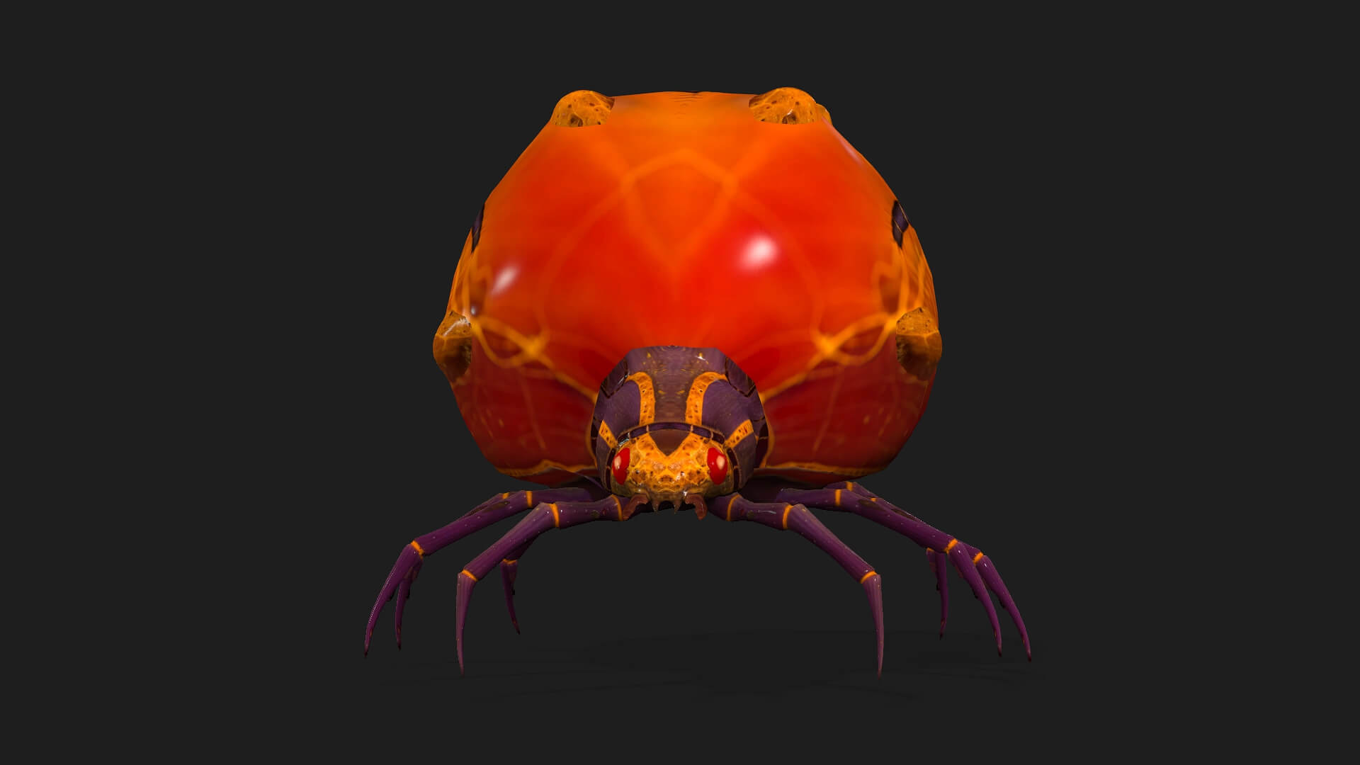 Spider-A1-Animated 3D Model by Animated3d