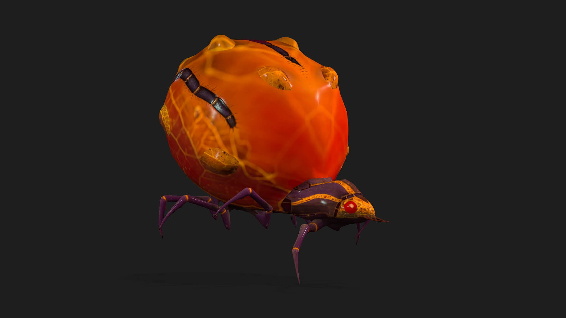 Spider-A1-Animated 3D Model by Animated3d