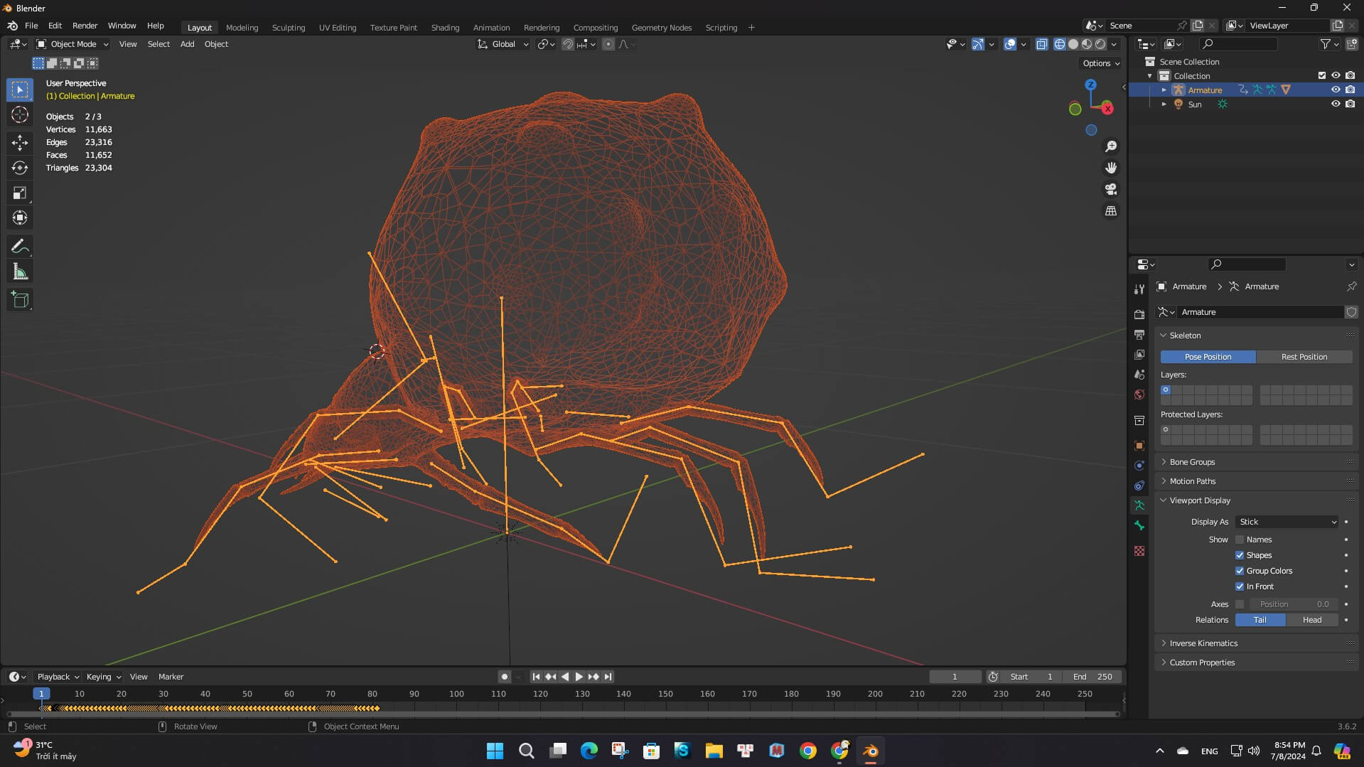 Spider-A1-Animated 3D Model by Animated3d