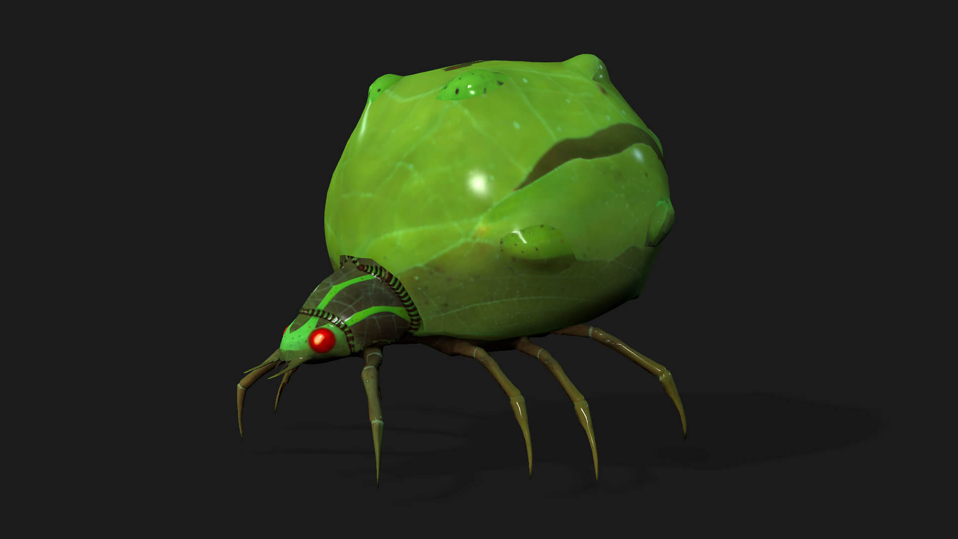 Spider-A3-Animated 3D Model by Animated3d