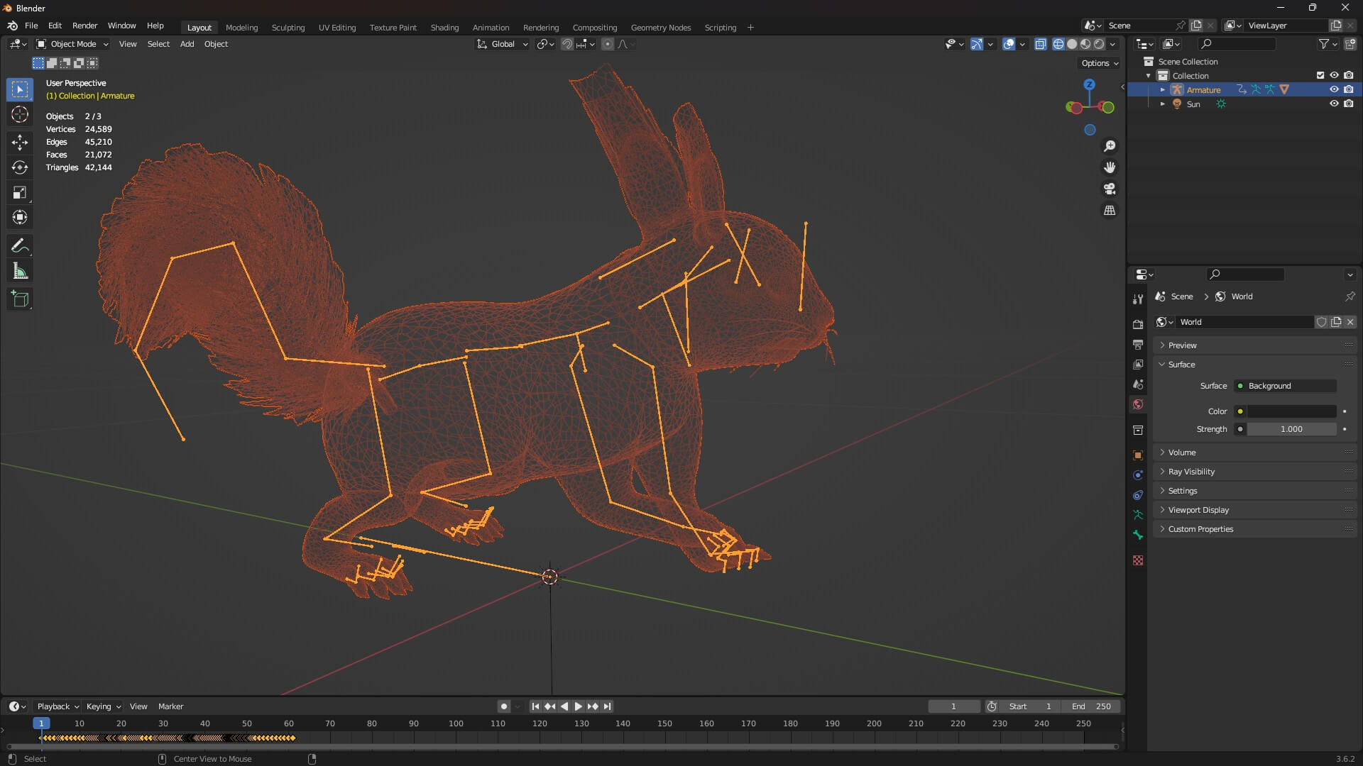 Squirrel-A1-Animated 3D Animation by Animated3d