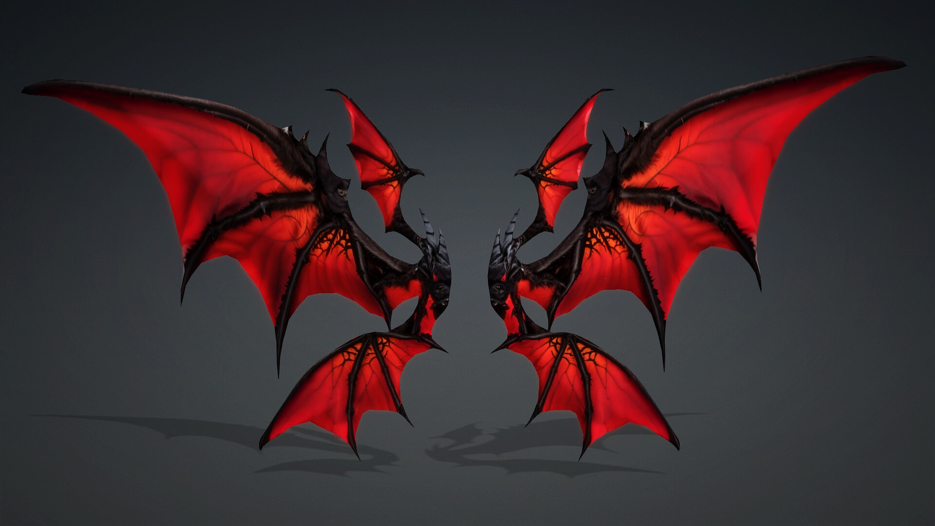 Wing-A12345-Animated 3D Model by Animated3d
