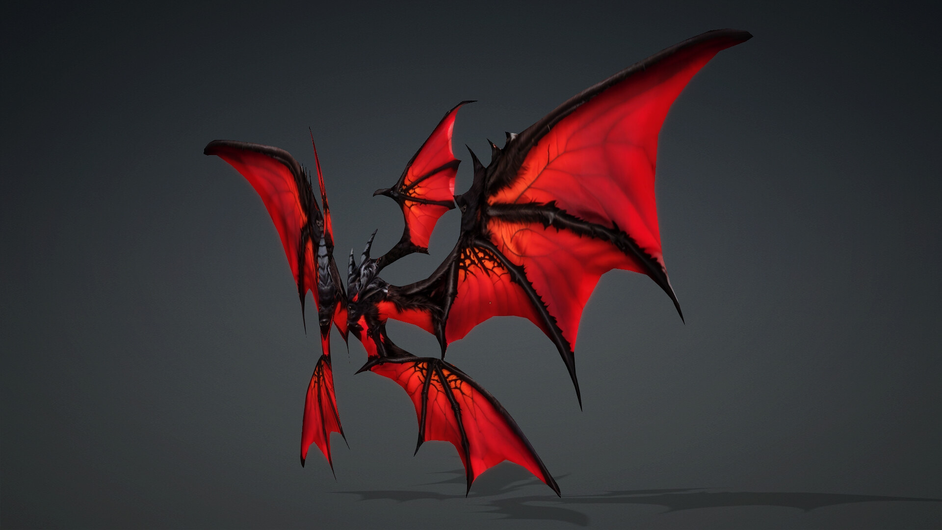 Wing-A12345-Animated 3D Model by Animated3d