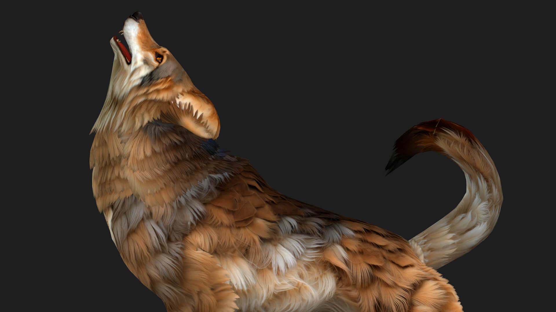 Wolf-A2-Animated 3D Animation by Animated3d