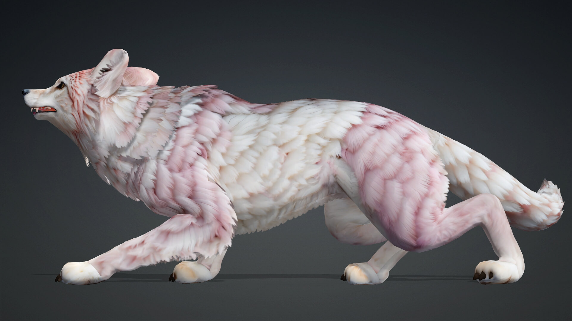 Wolf-A3-Animated 3D Animation by Animated3d