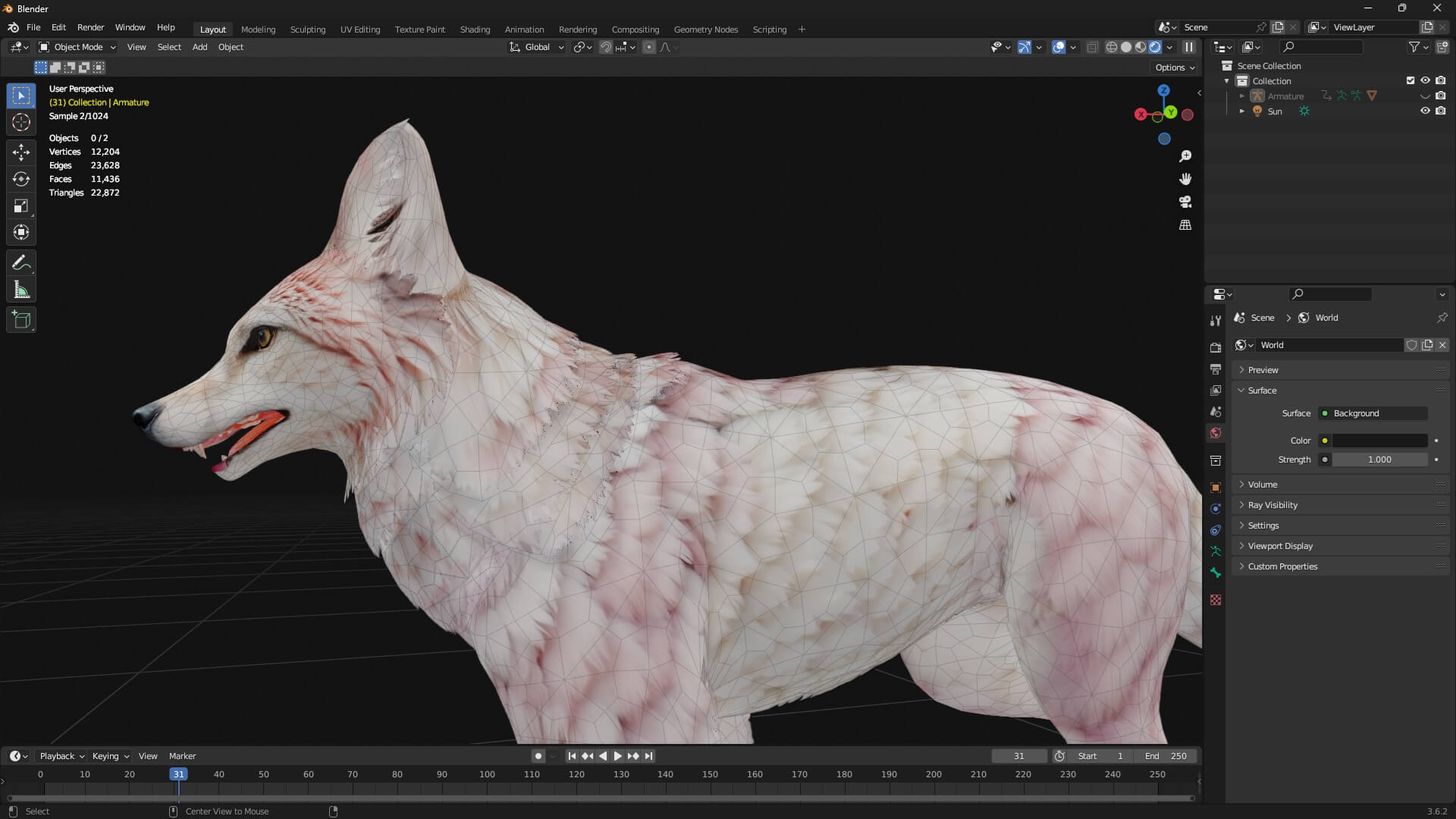 Wolf-A3-Animated 3D Animation by Animated3d