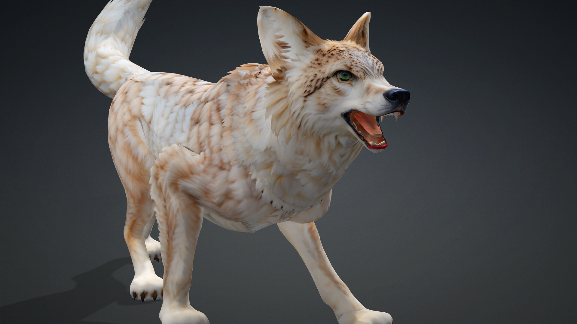 Wolf-A4-Animated 3D Animation by Animated3d