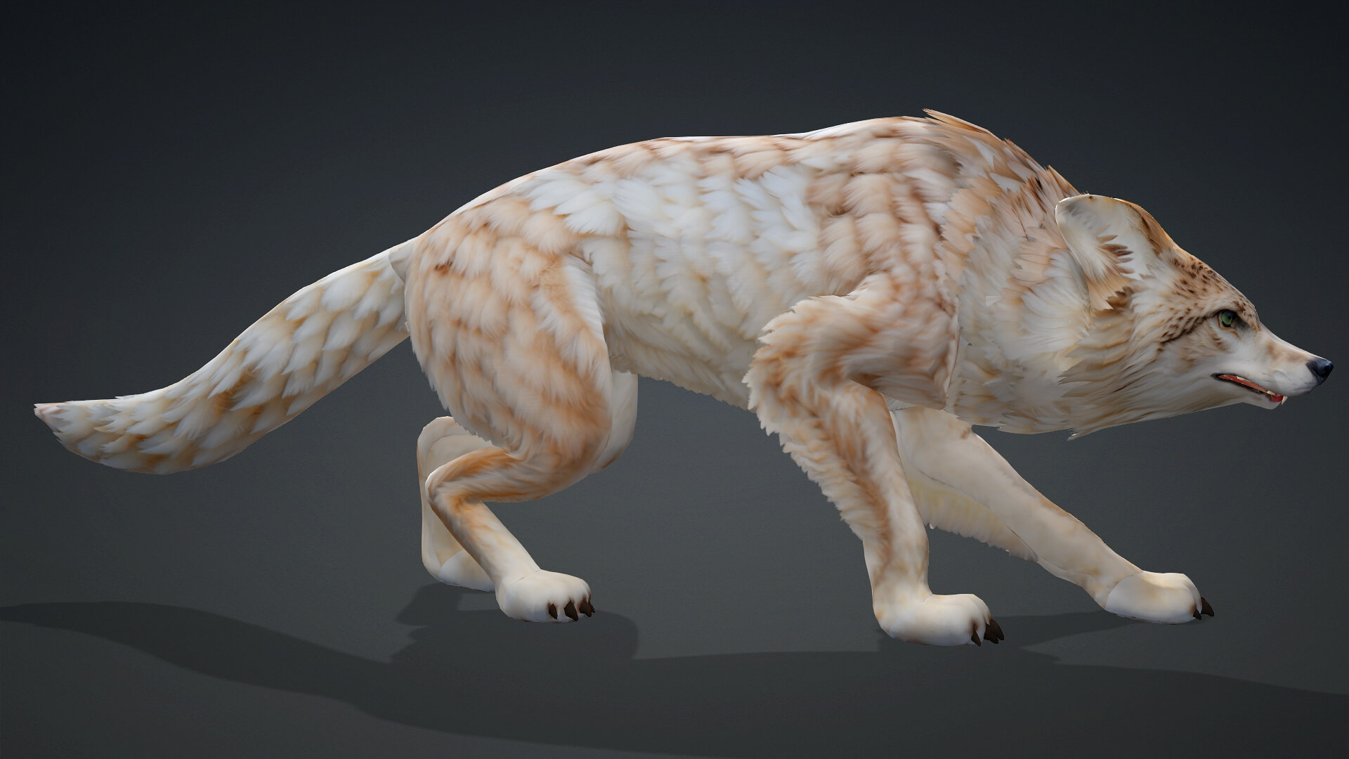 Wolf-A4-Animated 3D Animation by Animated3d