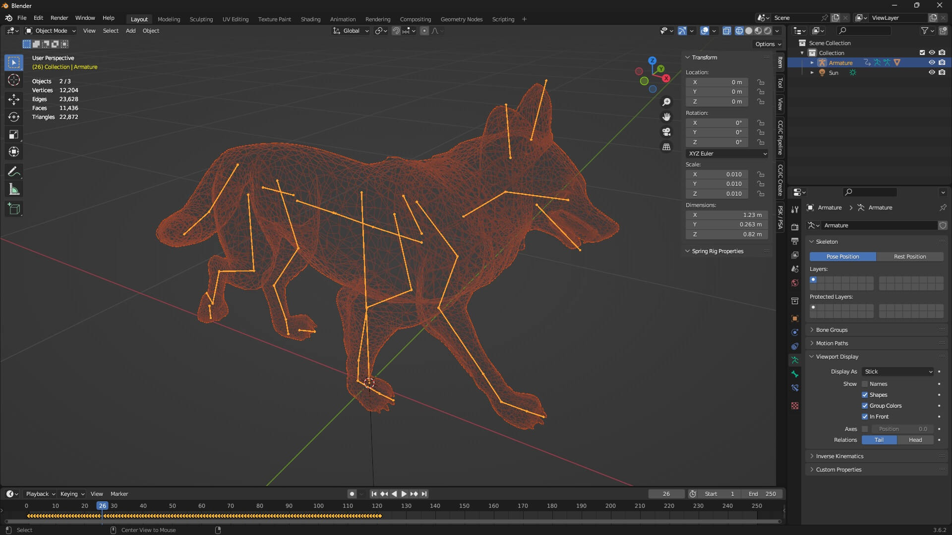 Wolf-A4-Animated 3D Animation by Animated3d
