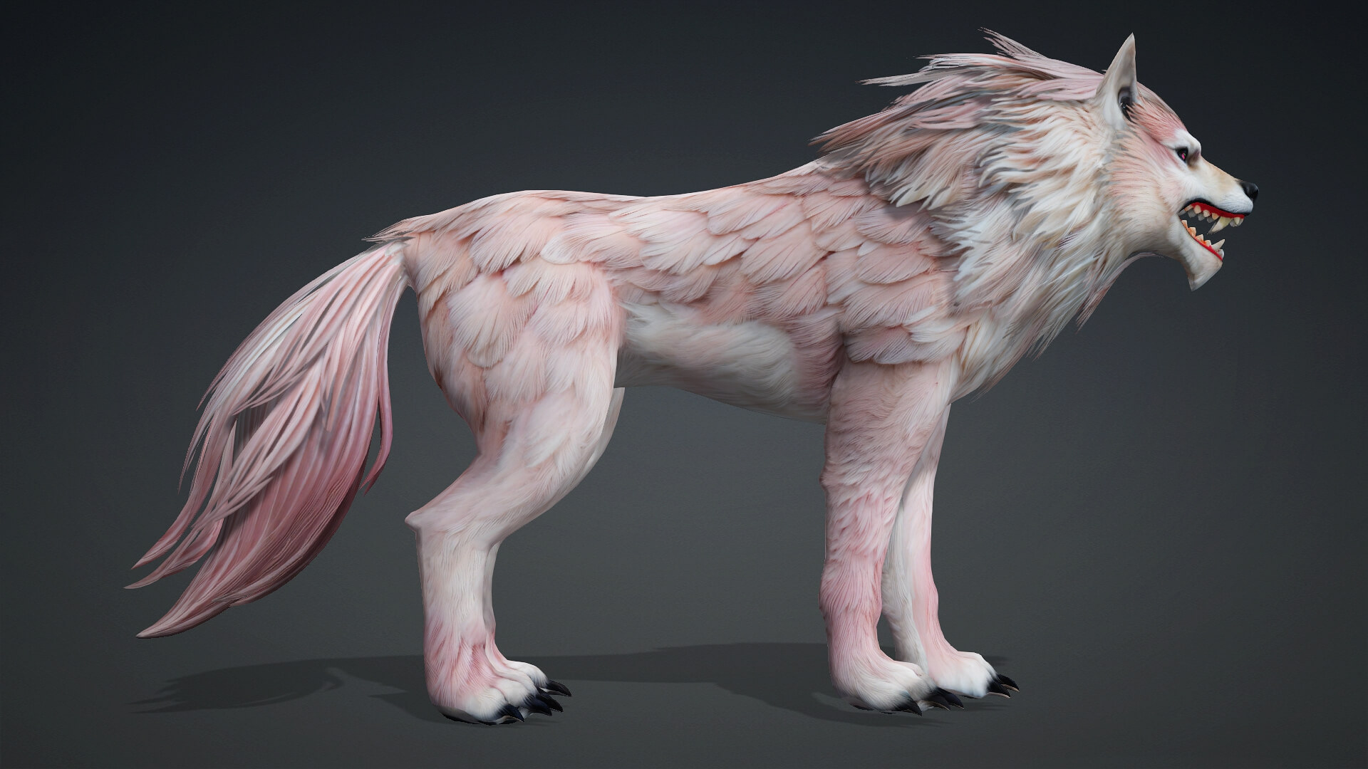 Wolf-B1-Animated 3D Animation by Animated3d
