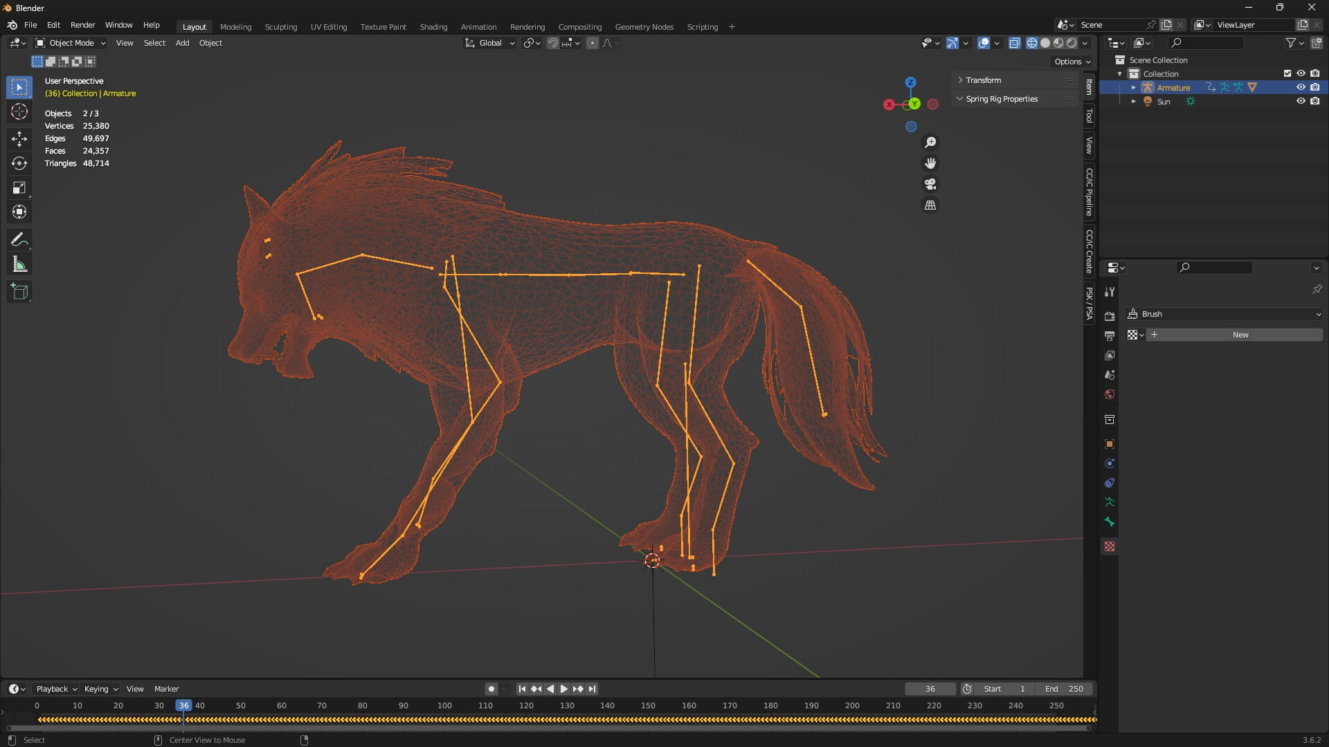 Wolf-B1-Animated 3D Animation by Animated3d