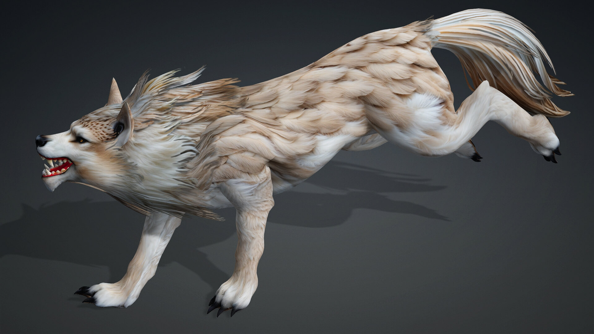 Wolf-B2-Animated 3D Animation by Animated3d