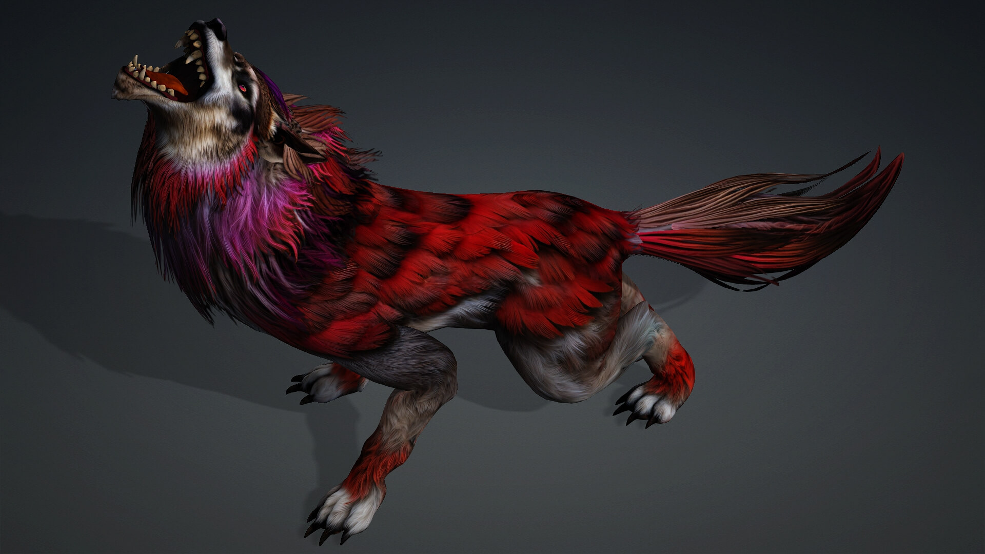 Wolf-B3-Animated 3D Animation by Animated3d