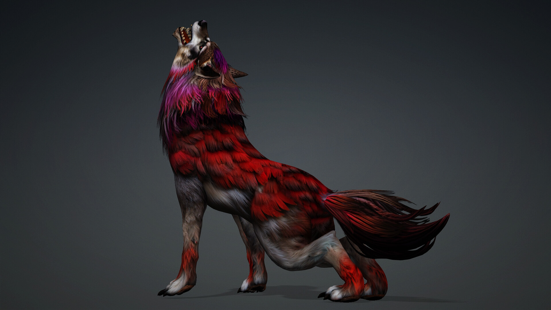 Wolf-B3-Animated 3D Animation by Animated3d