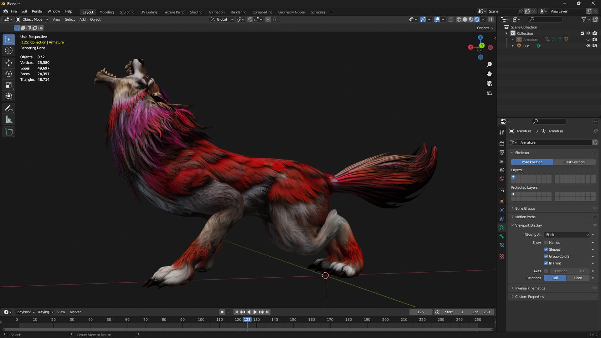 Wolf-B3-Animated 3D Animation by Animated3d