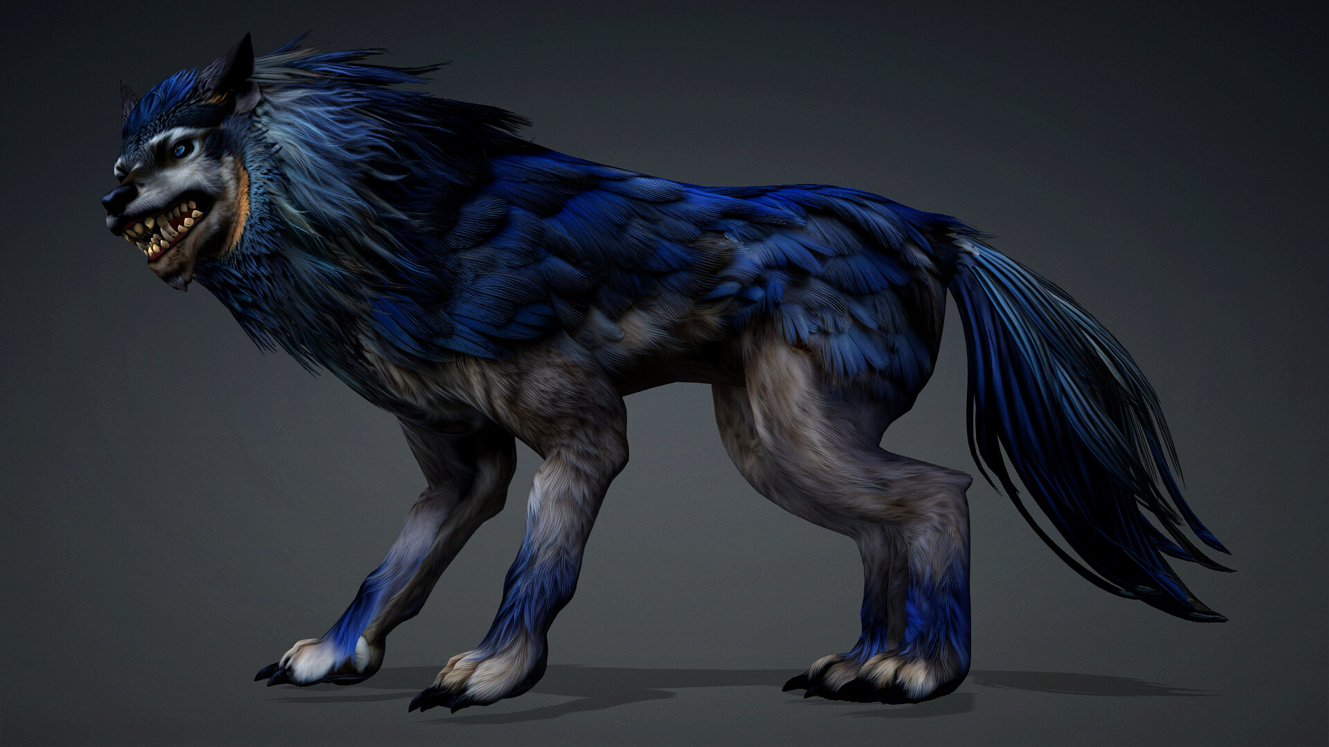 Wolf-B4-Animated 3D Animation by Animated3d