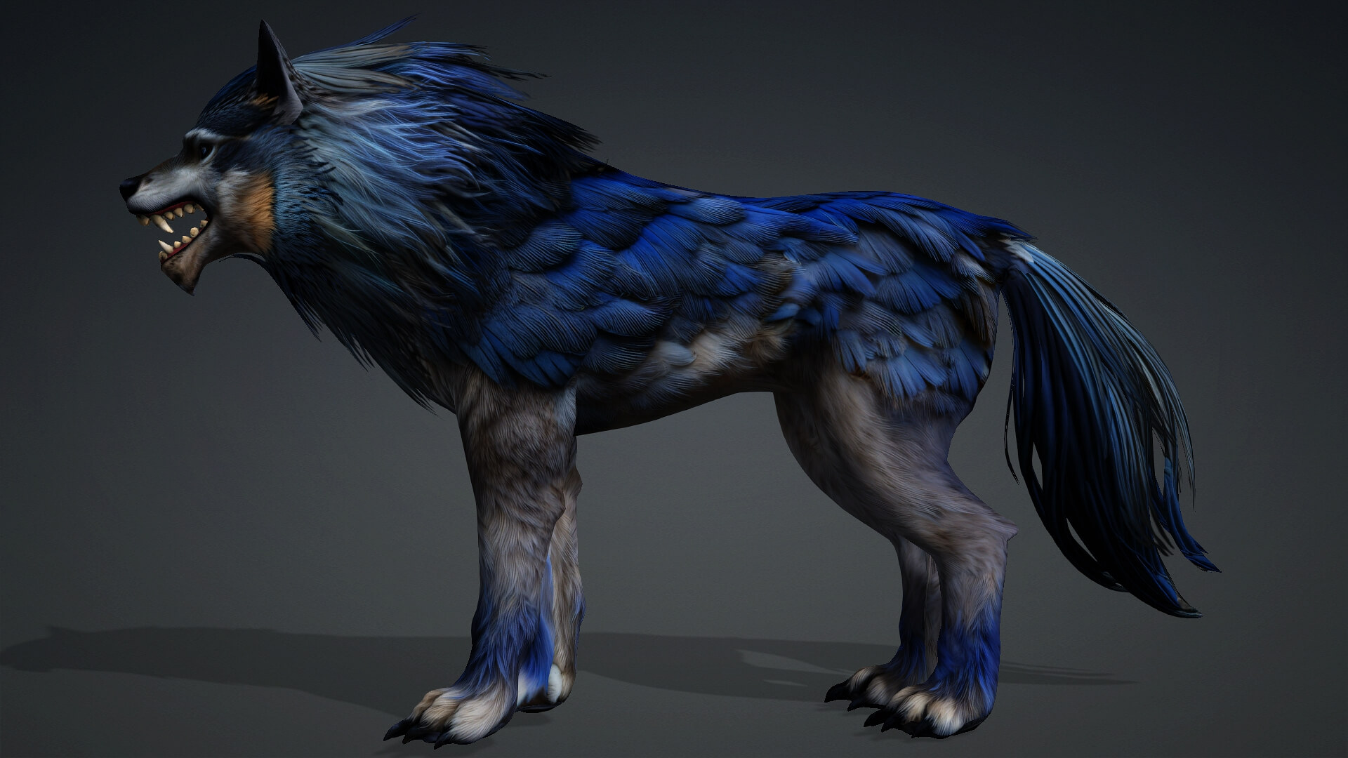 Wolf-B4-Animated 3D Animation by Animated3d