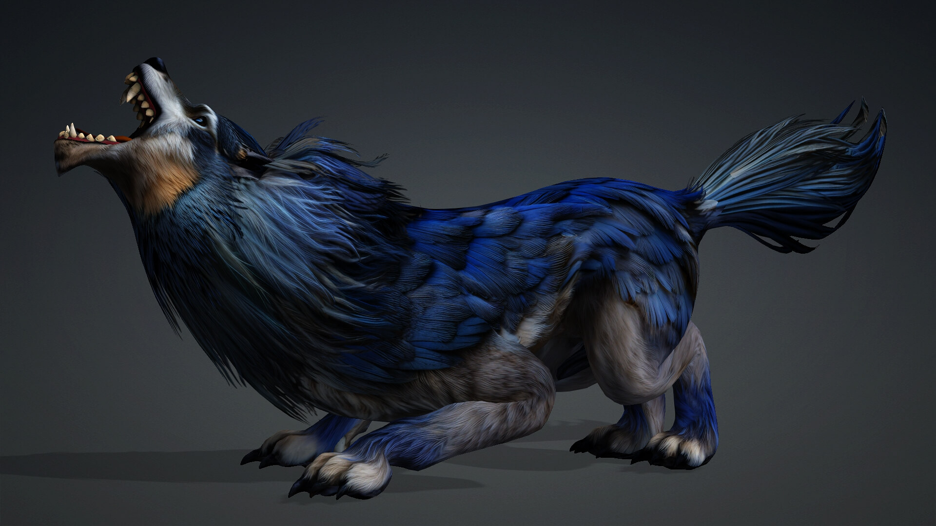 Wolf-B4-Animated 3D Animation by Animated3d