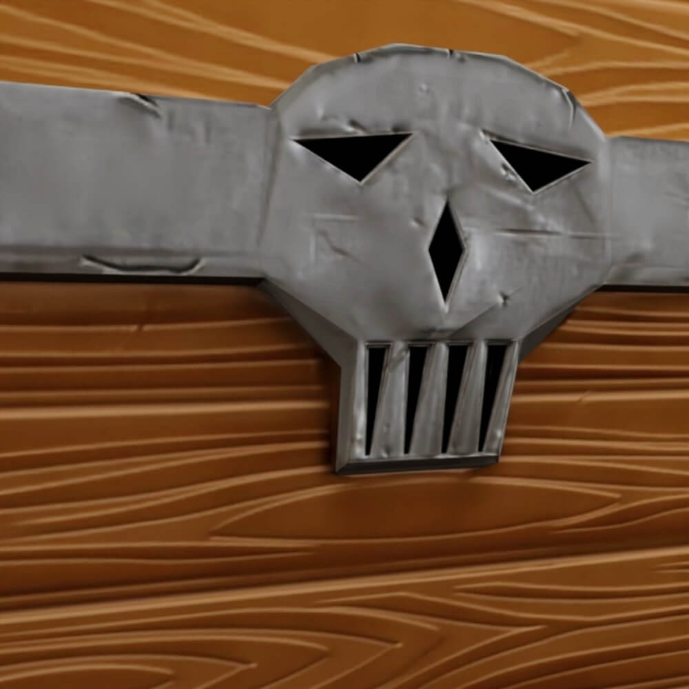 Stylized Treasure Chest - Free 3D Model by animatedheaven