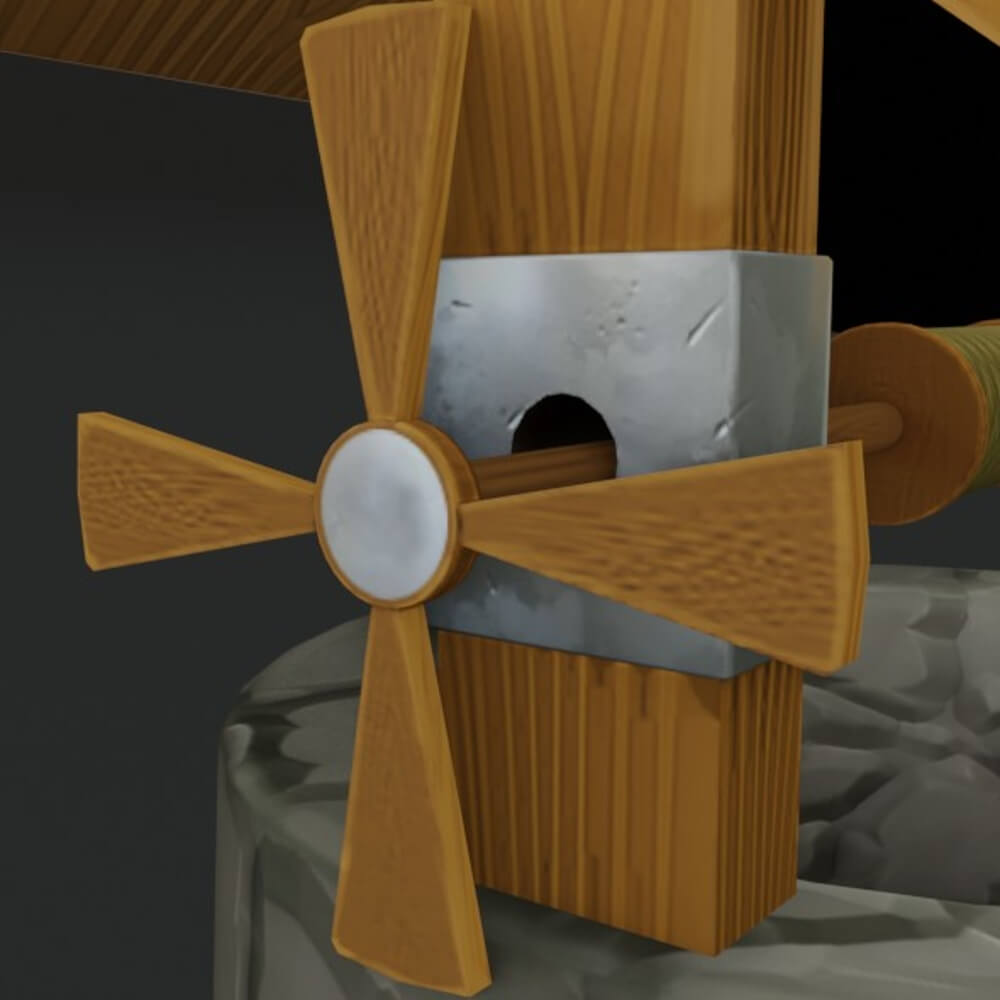 Stylized Well - Free 3D Model by animatedheaven