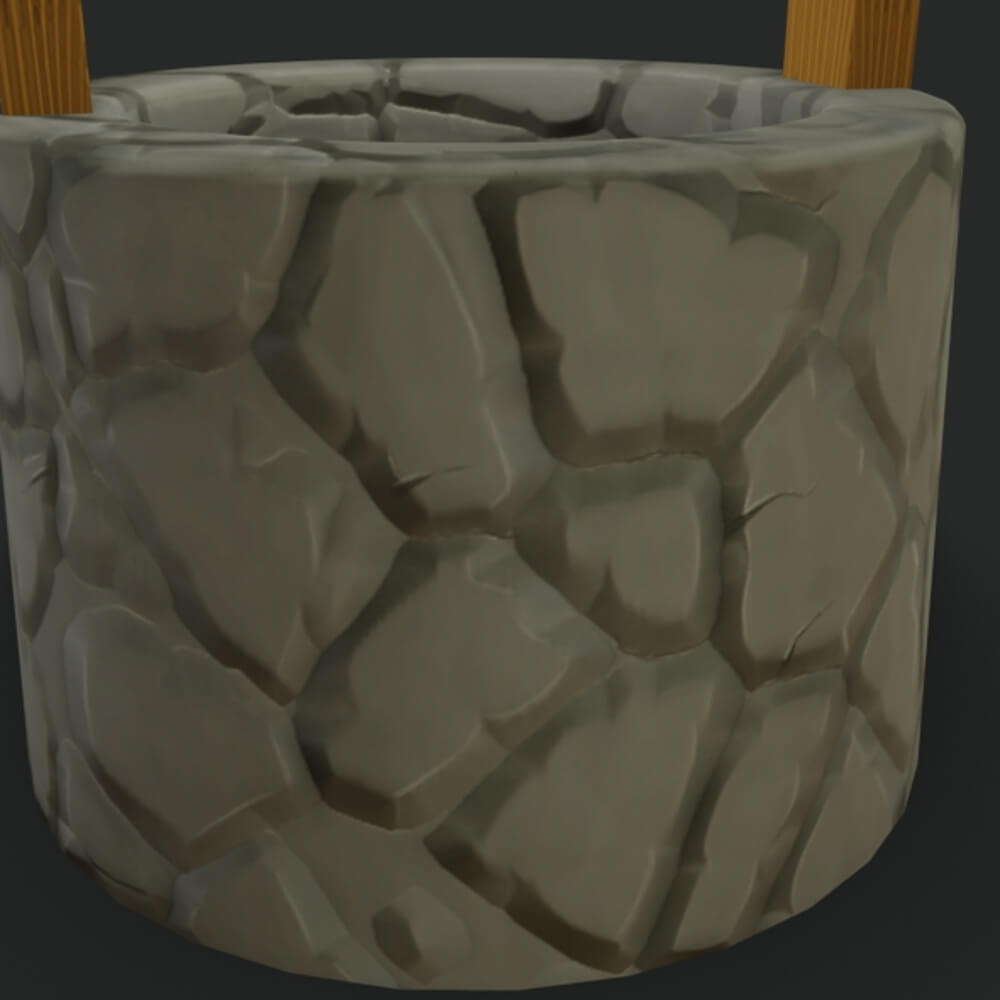 Stylized Well - Free 3D Model by animatedheaven