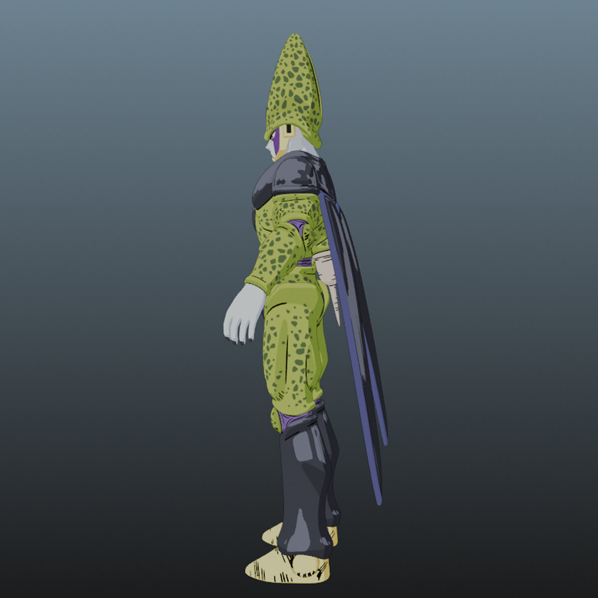 Perfect Cell Dragon Ball for Blender Only - 3D Model by Animator45