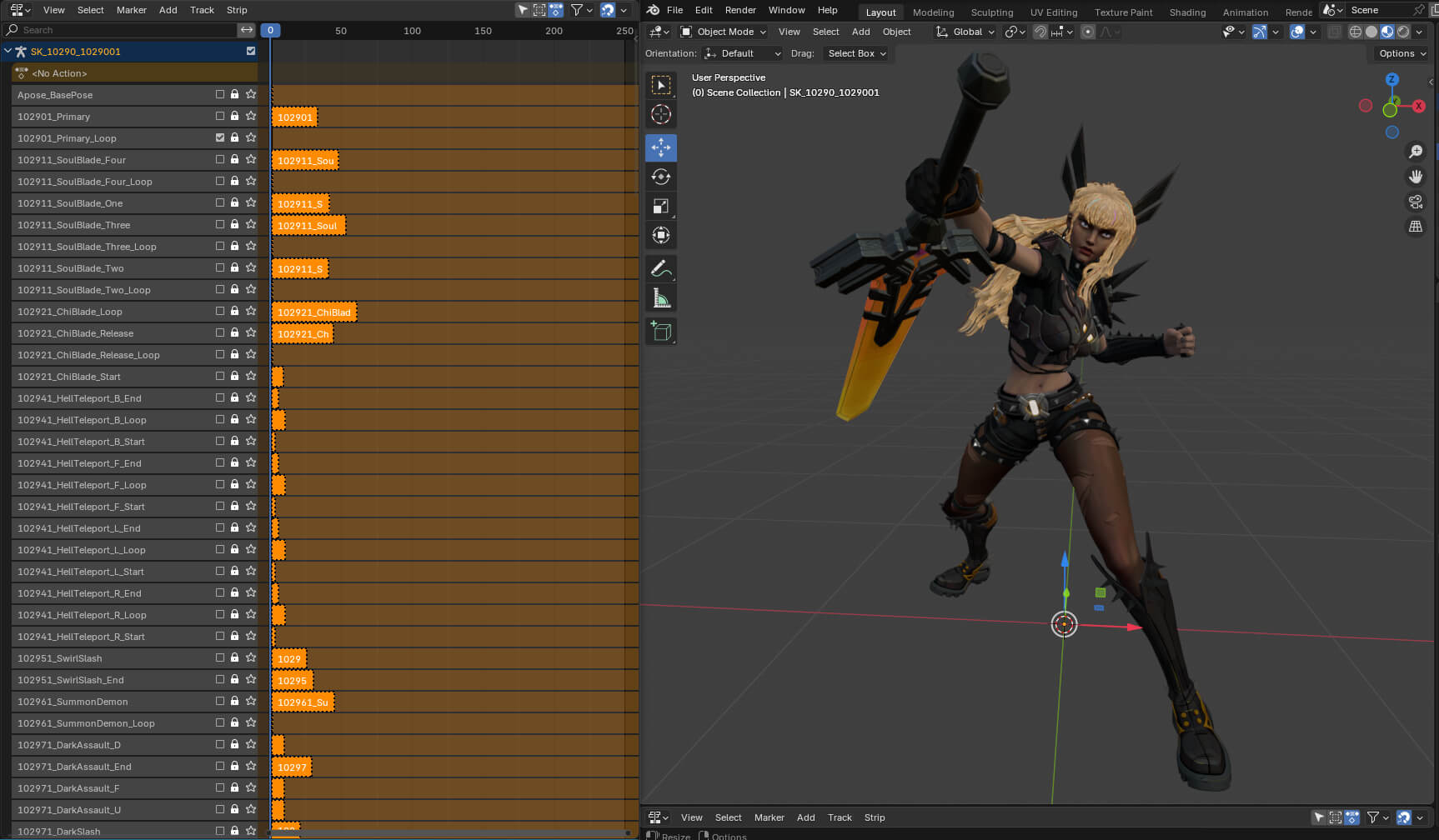 Magik - Blender Only 3D Model by Animator45