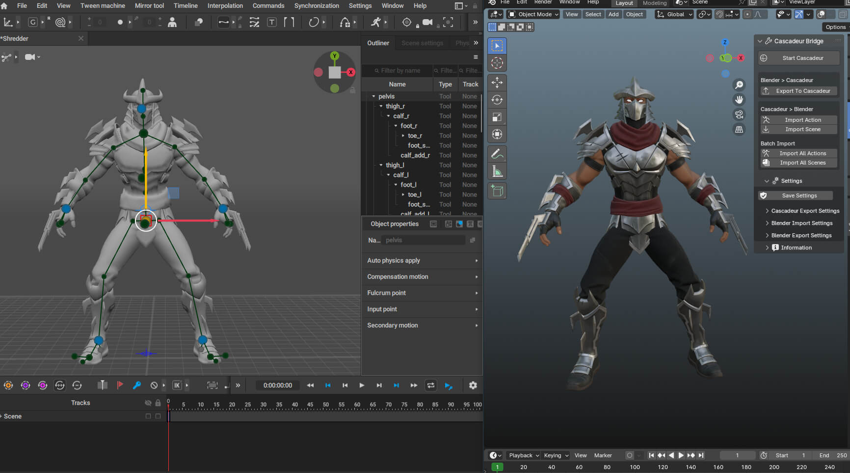 Shredder for Blender Only - 3D Model by Animator45