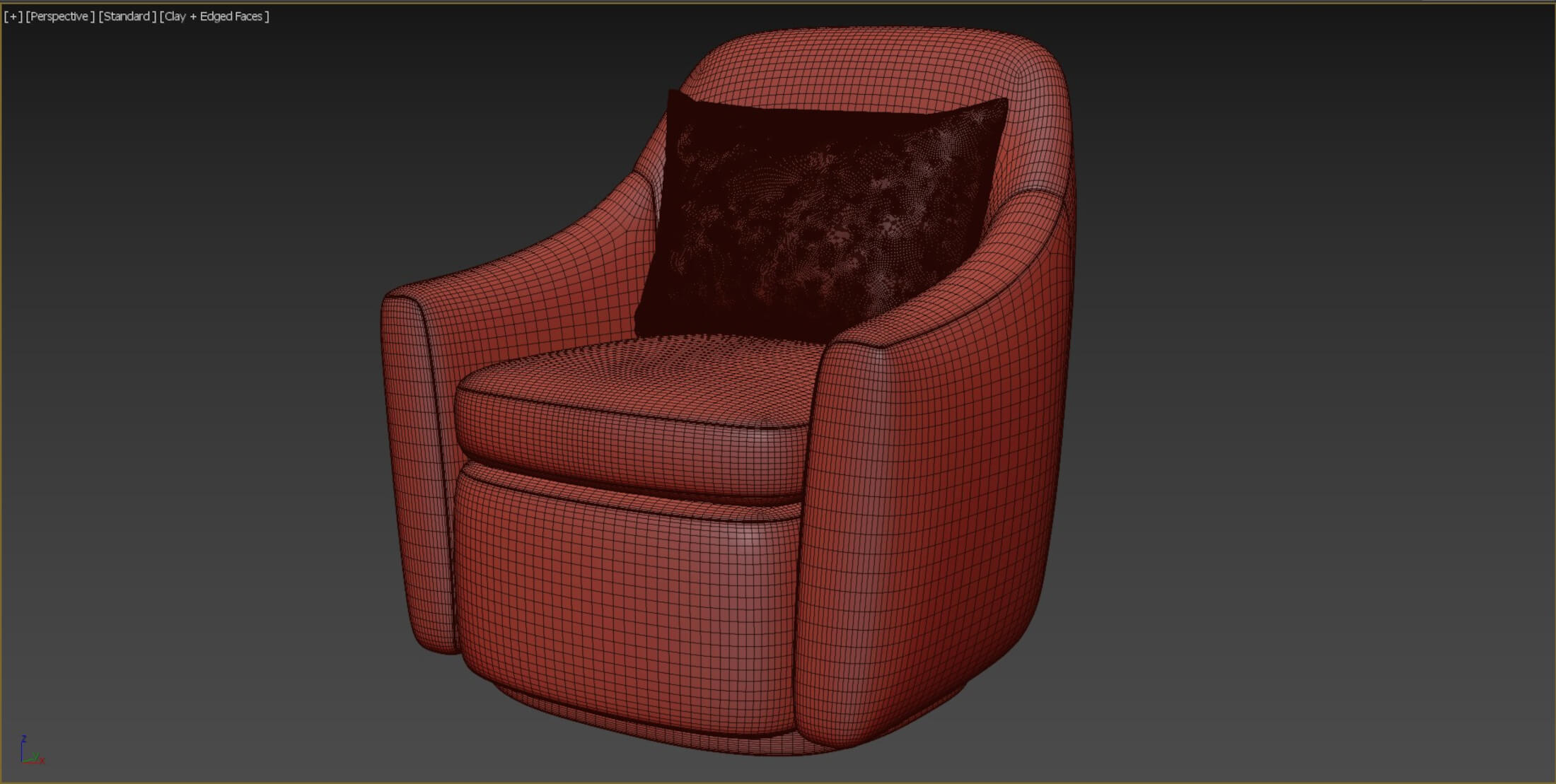 Dallas Swivel Chair - 3D Model by AnimixStudio