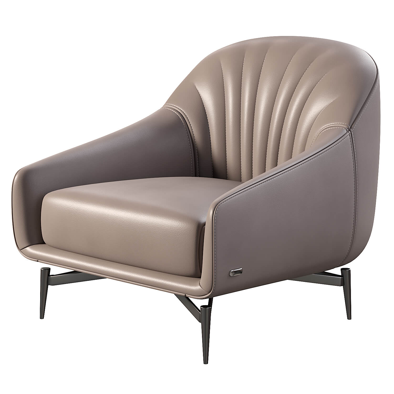 Natuzzi Editions Felicita Armchair - 3D Model by AnimixStudio