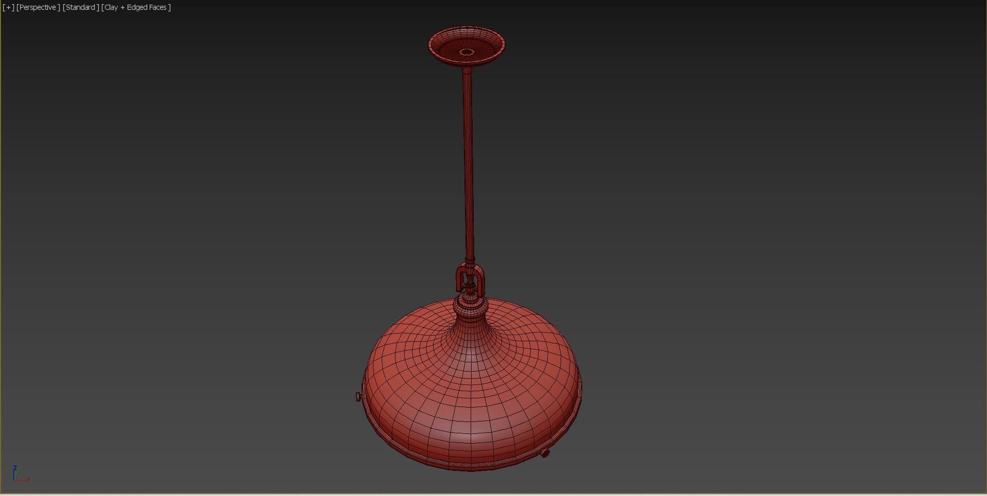 Rutherford Pendant Light - 3D Model by AnimixStudio