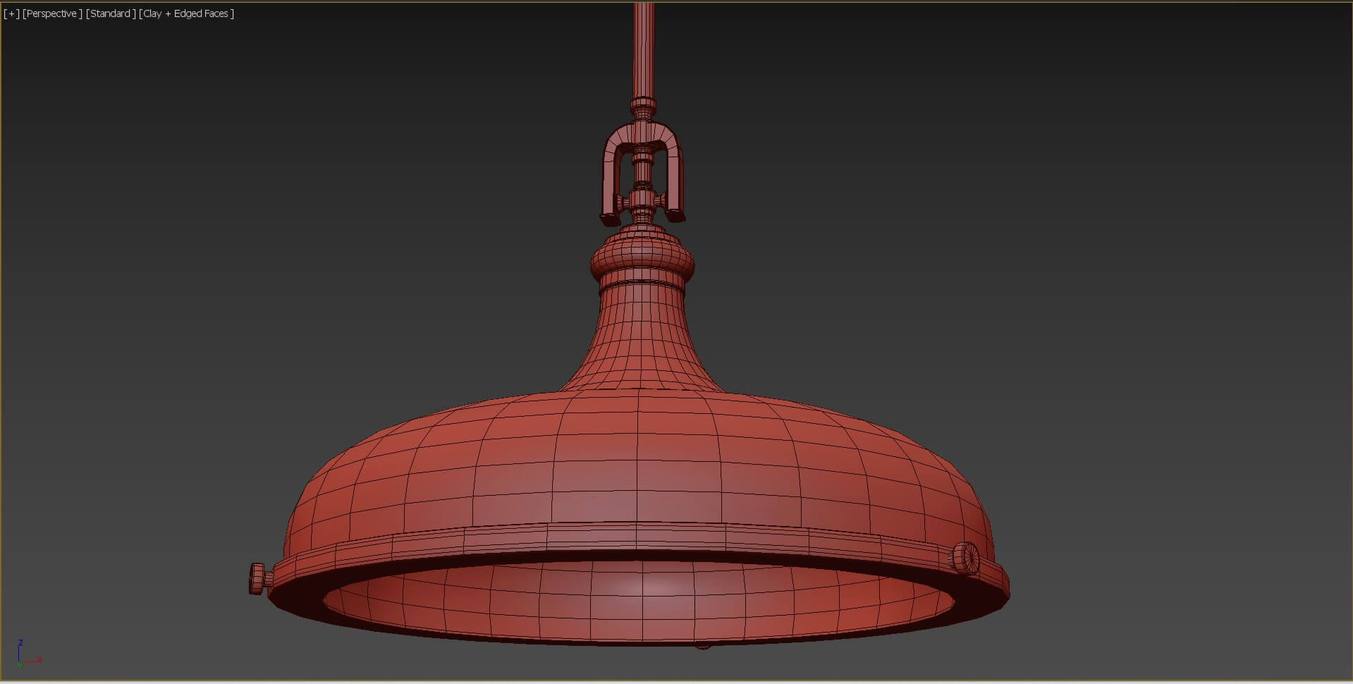 Rutherford Pendant Light - 3D Model by AnimixStudio