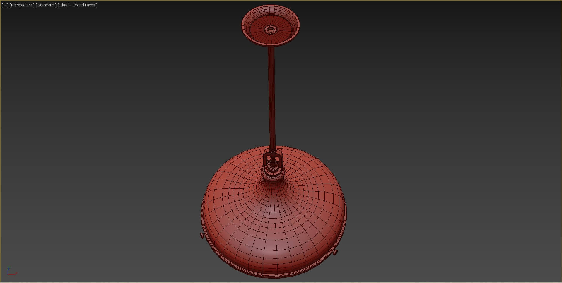 Rutherford Pendant Light - 3D Model by AnimixStudio