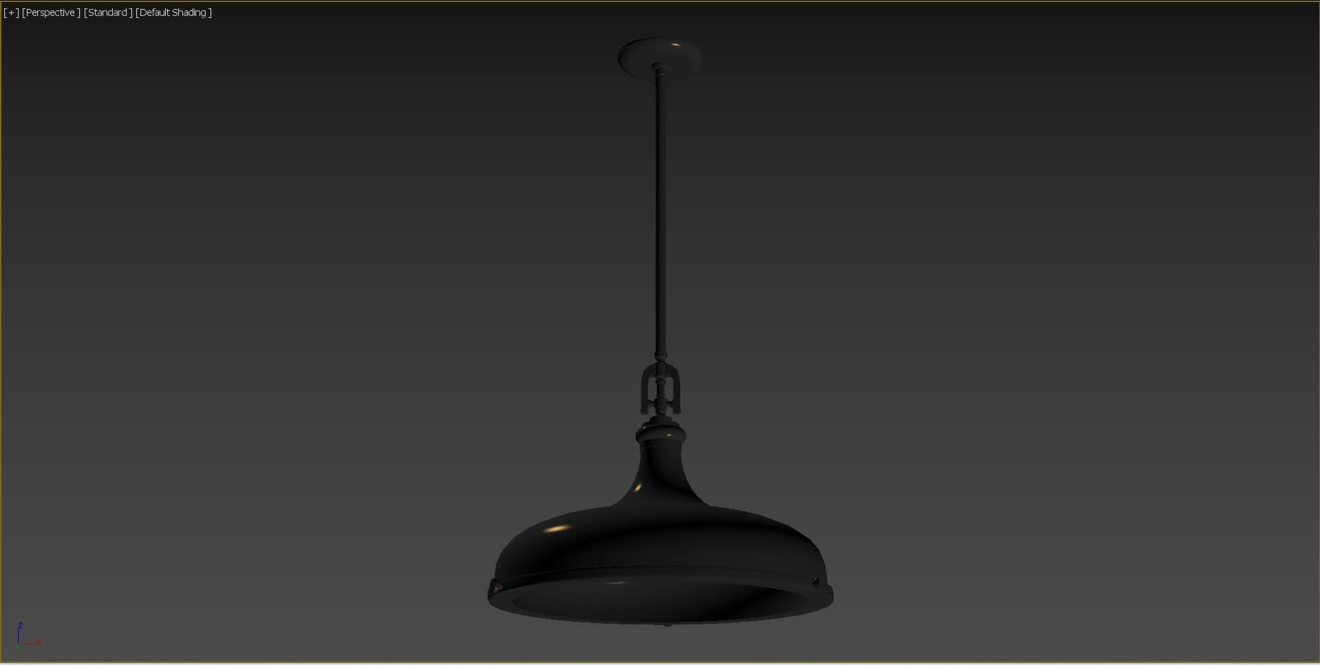 Rutherford Pendant Light - 3D Model by AnimixStudio