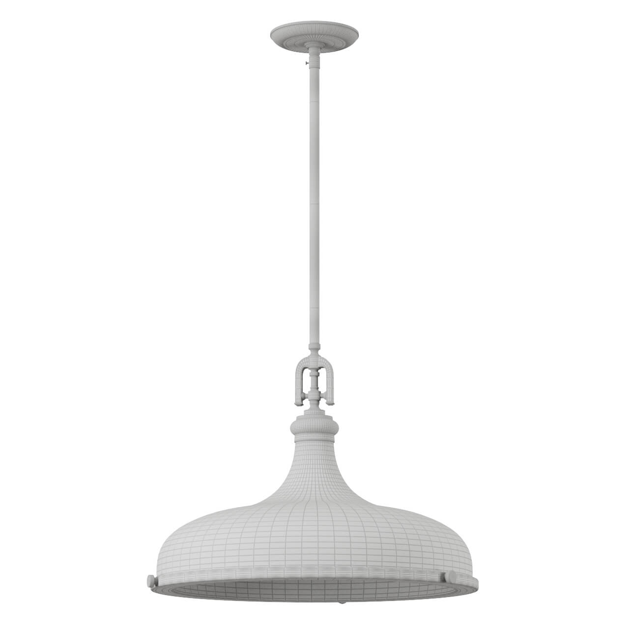 Rutherford Pendant Light - 3D Model by AnimixStudio