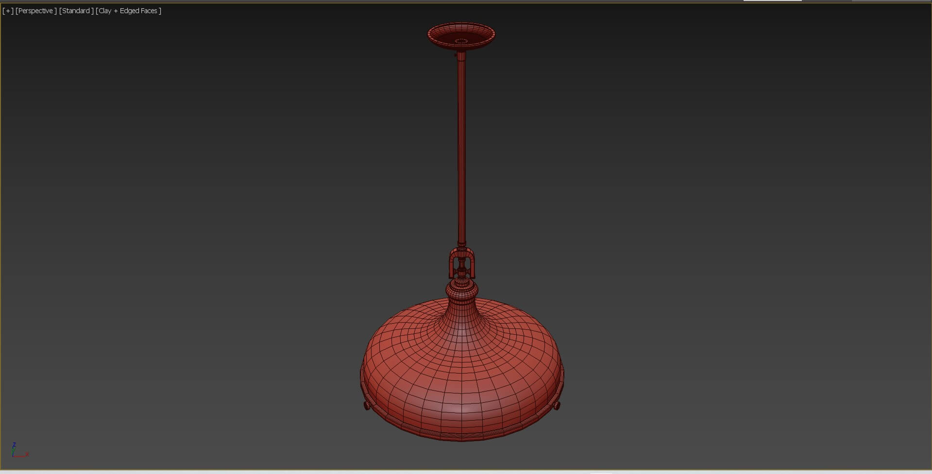 Rutherford Pendant Light - 3D Model by AnimixStudio