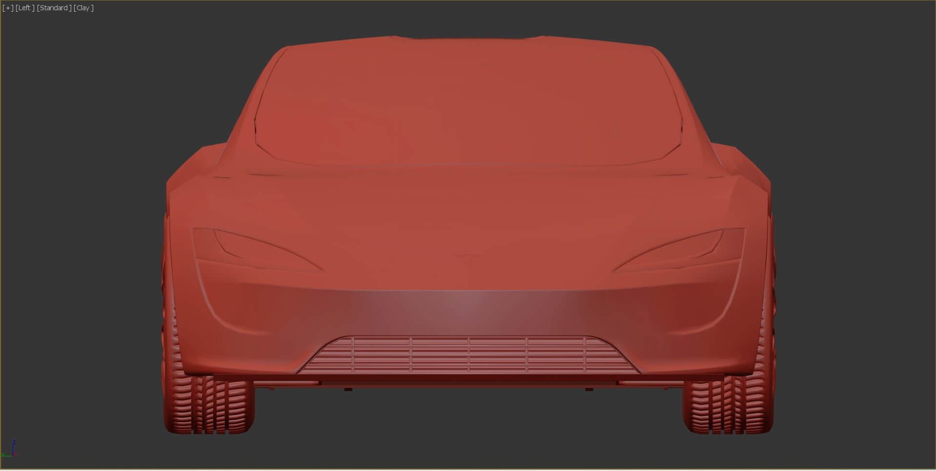 Tesla Roadster - 3D Model by AnimixStudio