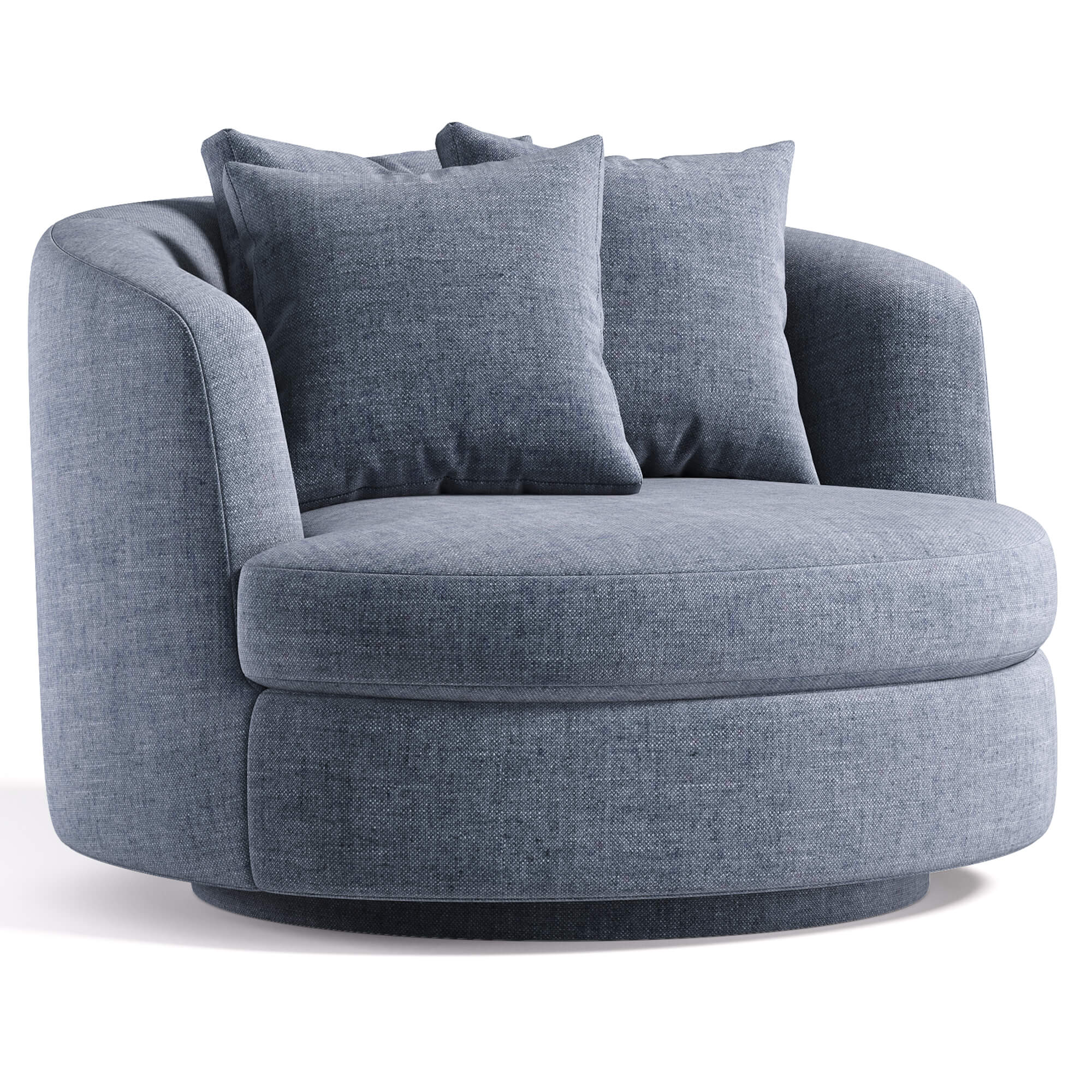 Viv Grand Swivel Chair - 3D Model by AnimixStudio