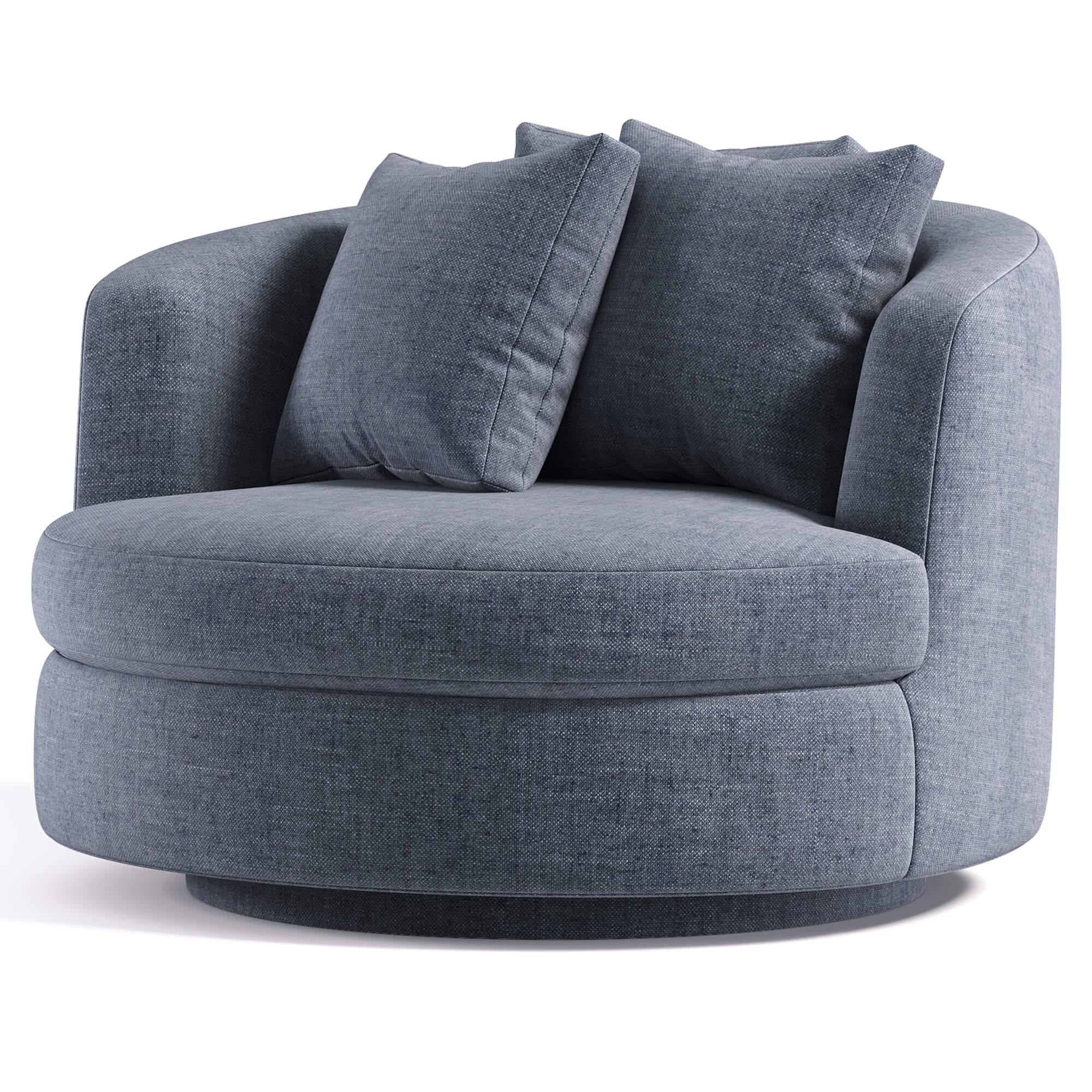 Viv Grand Swivel Chair - 3D Model by AnimixStudio