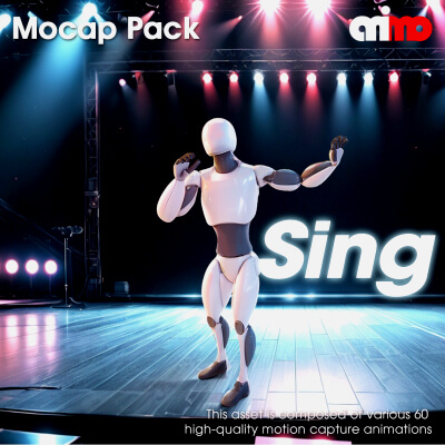 Animo MoCap Sing - 3D Animation by animo