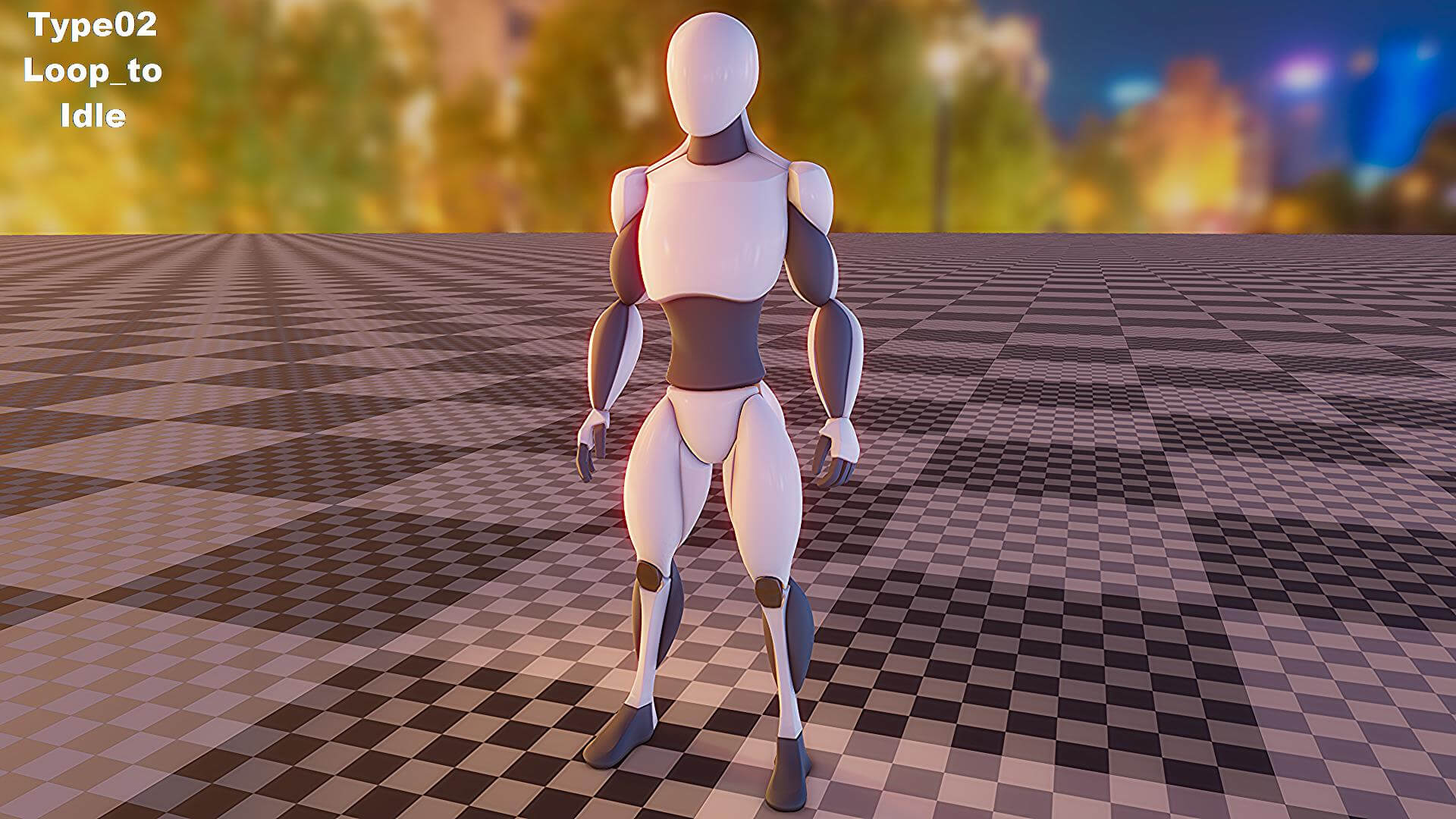Animo Mocap Aerobic Exercise - 3D Animation by animo