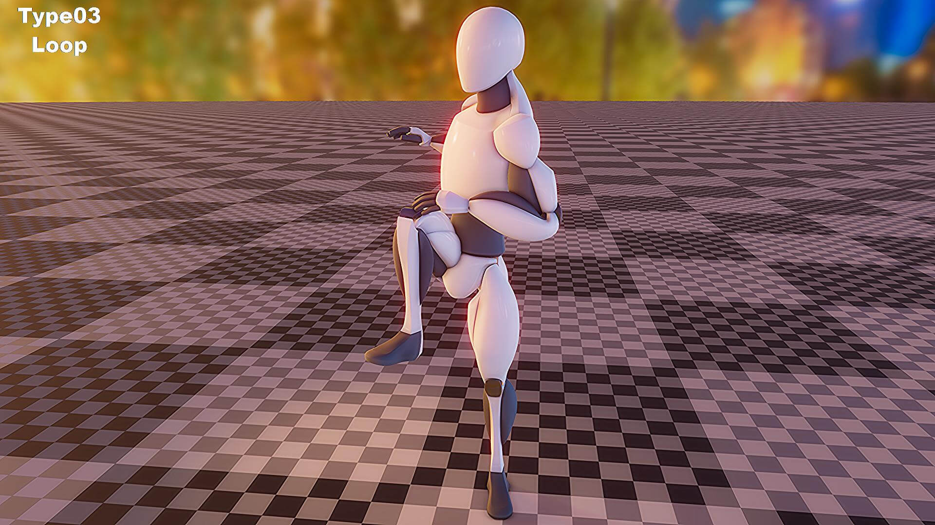 Animo Mocap Aerobic Exercise - 3D Animation by animo