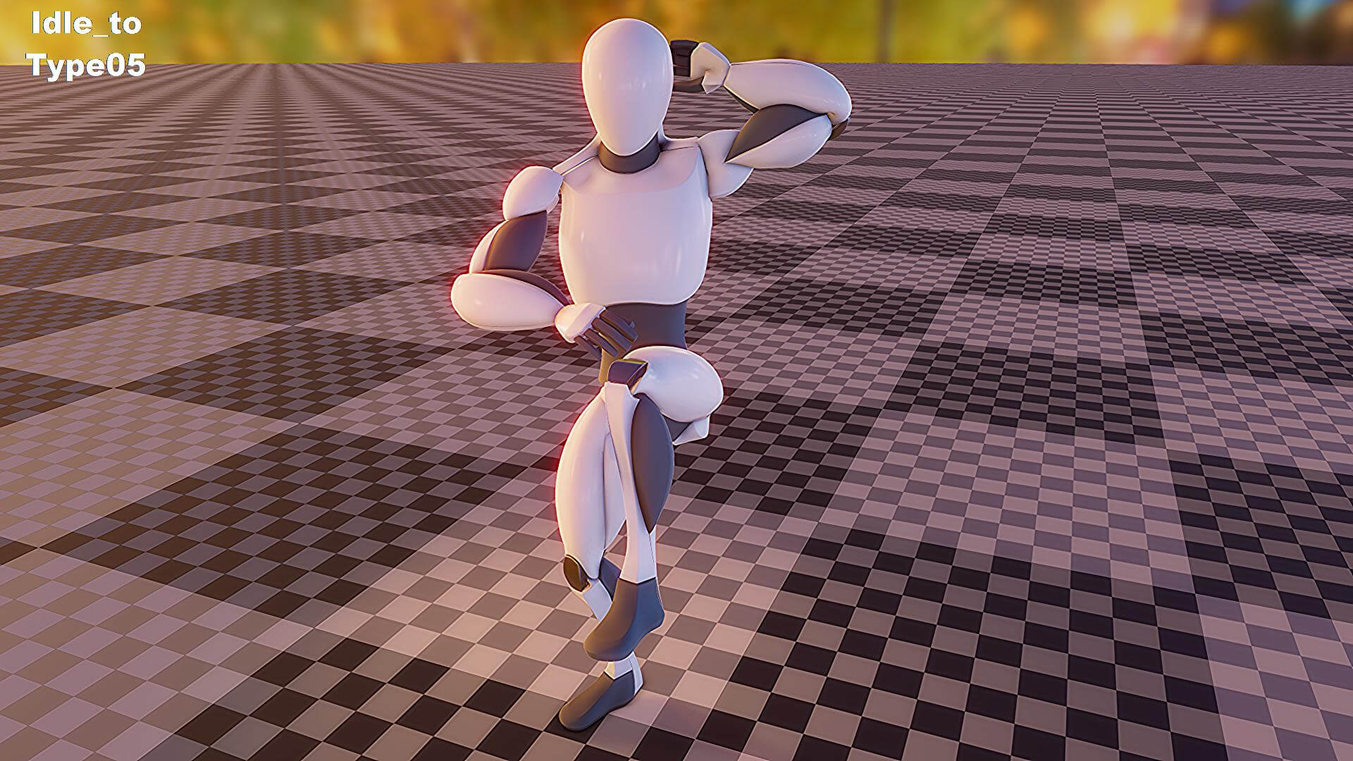 Animo Mocap Aerobic Exercise - 3D Animation by animo