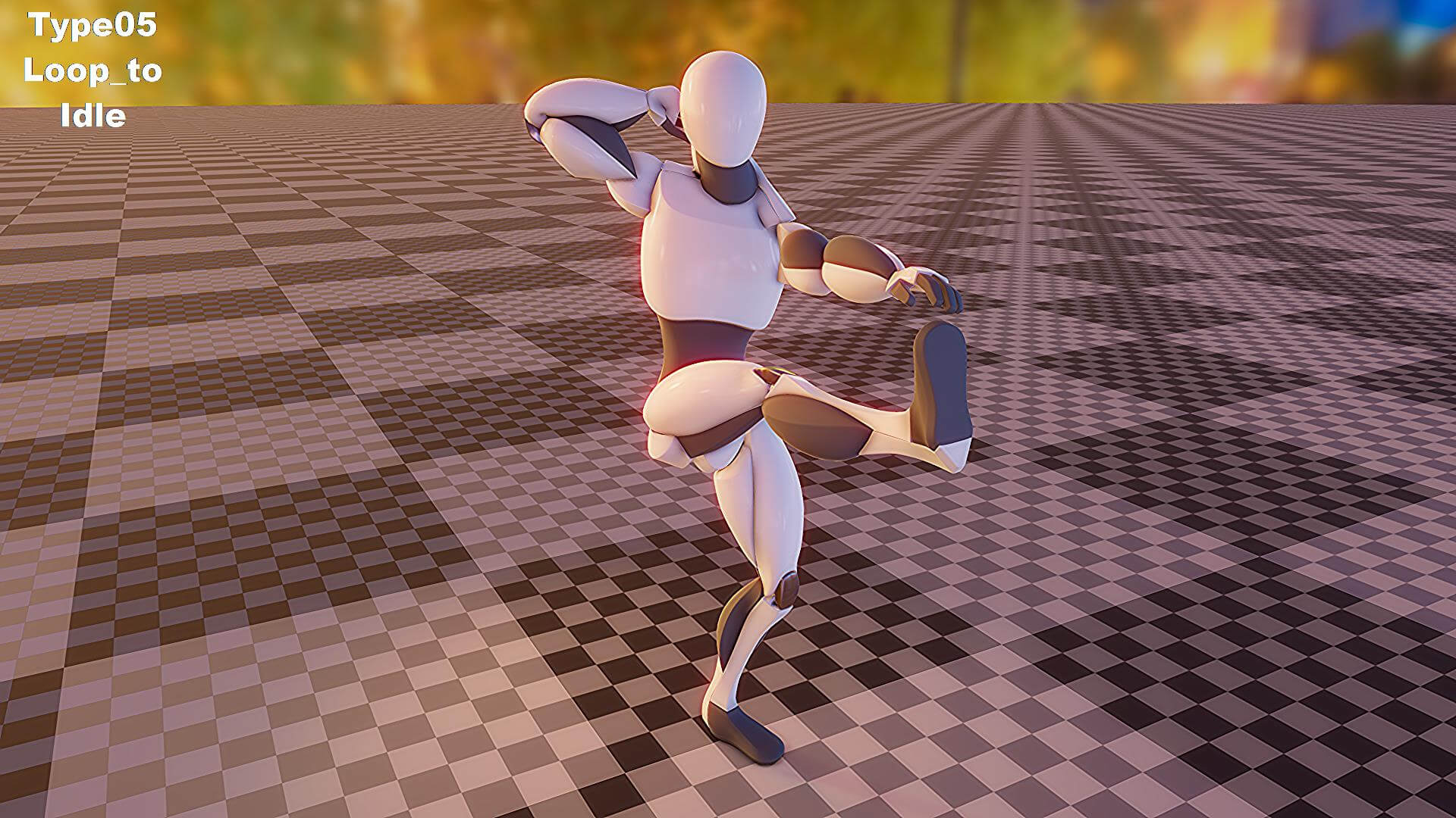 Animo Mocap Aerobic Exercise - 3D Animation by animo