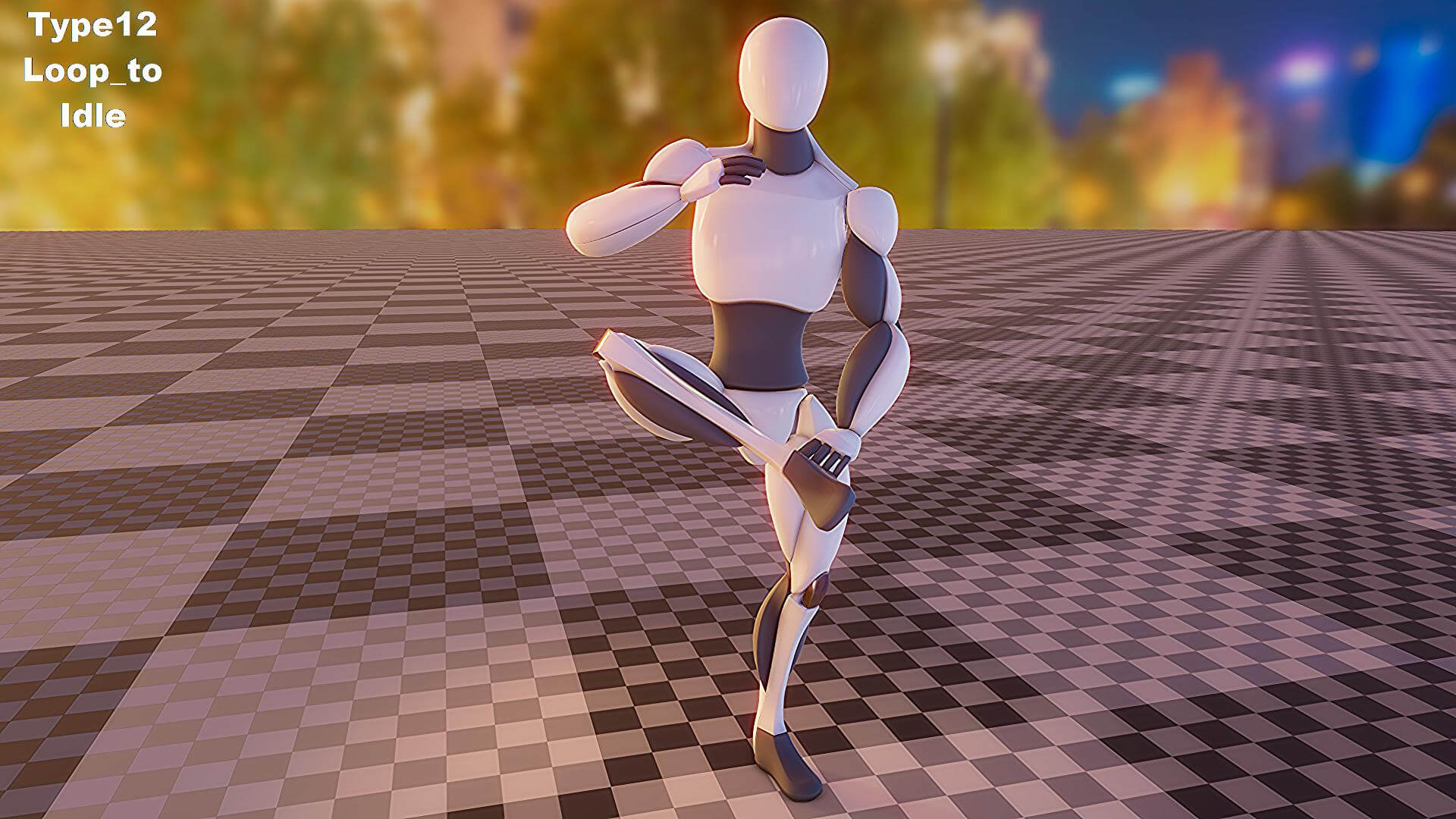 Animo Mocap Aerobic Exercise - 3D Animation by animo