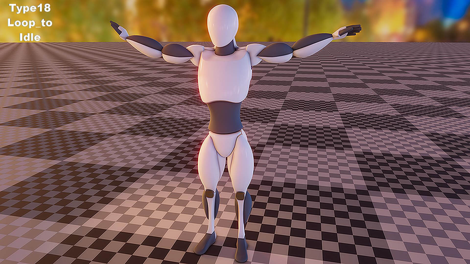 Animo Mocap Aerobic Exercise - 3D Animation by animo